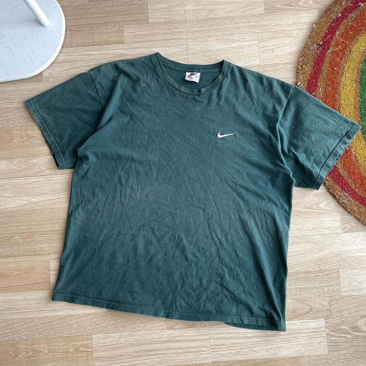 Nike 💚 Vintage Nike Mini Swoosh Dank Green 💚 | Grailed