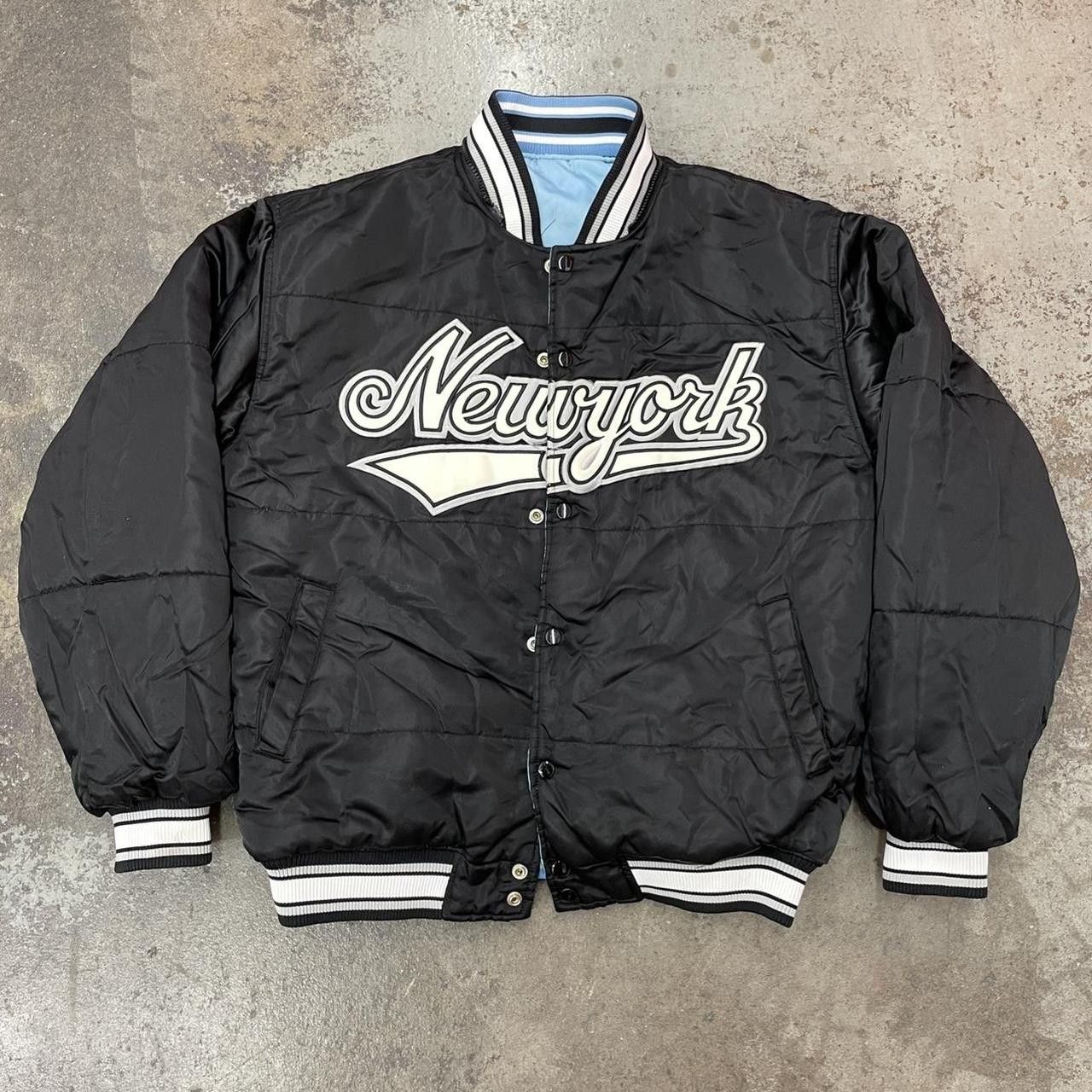 Vintage Vintage Y2K players New York varsity reversible jacket | Grailed