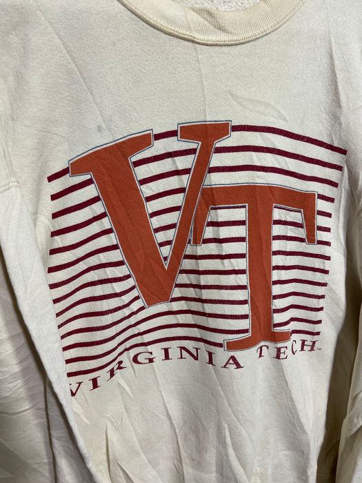 Vintage Vintage Virginia Tech Sweatshirt 90s | Grailed