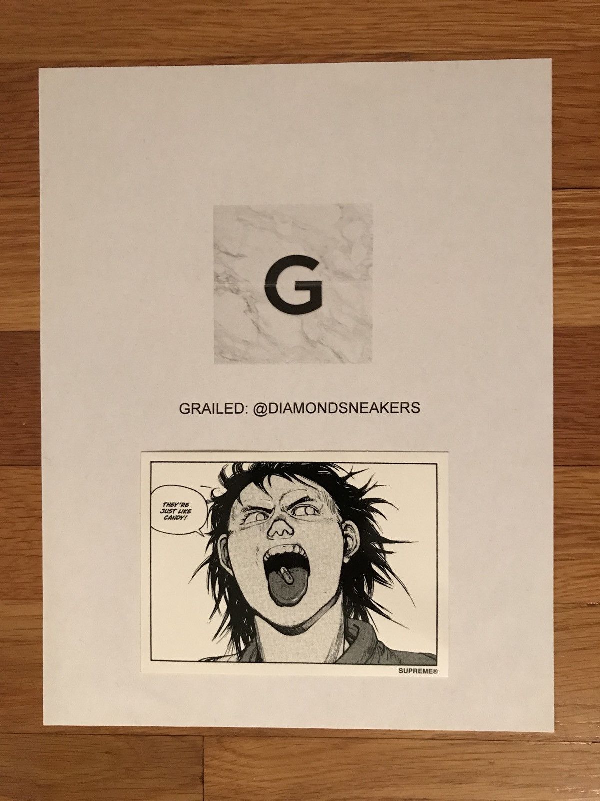 Supreme SUPREME X AKIRA PILL STICKER | Grailed