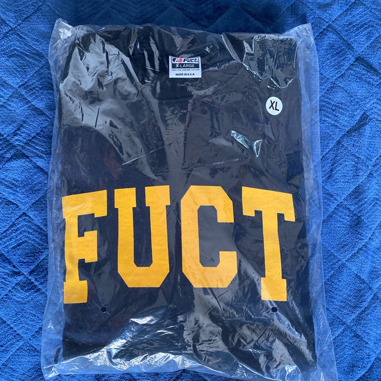 Fuct FUCT Academy Logo Crewneck (navy) XL | Grailed