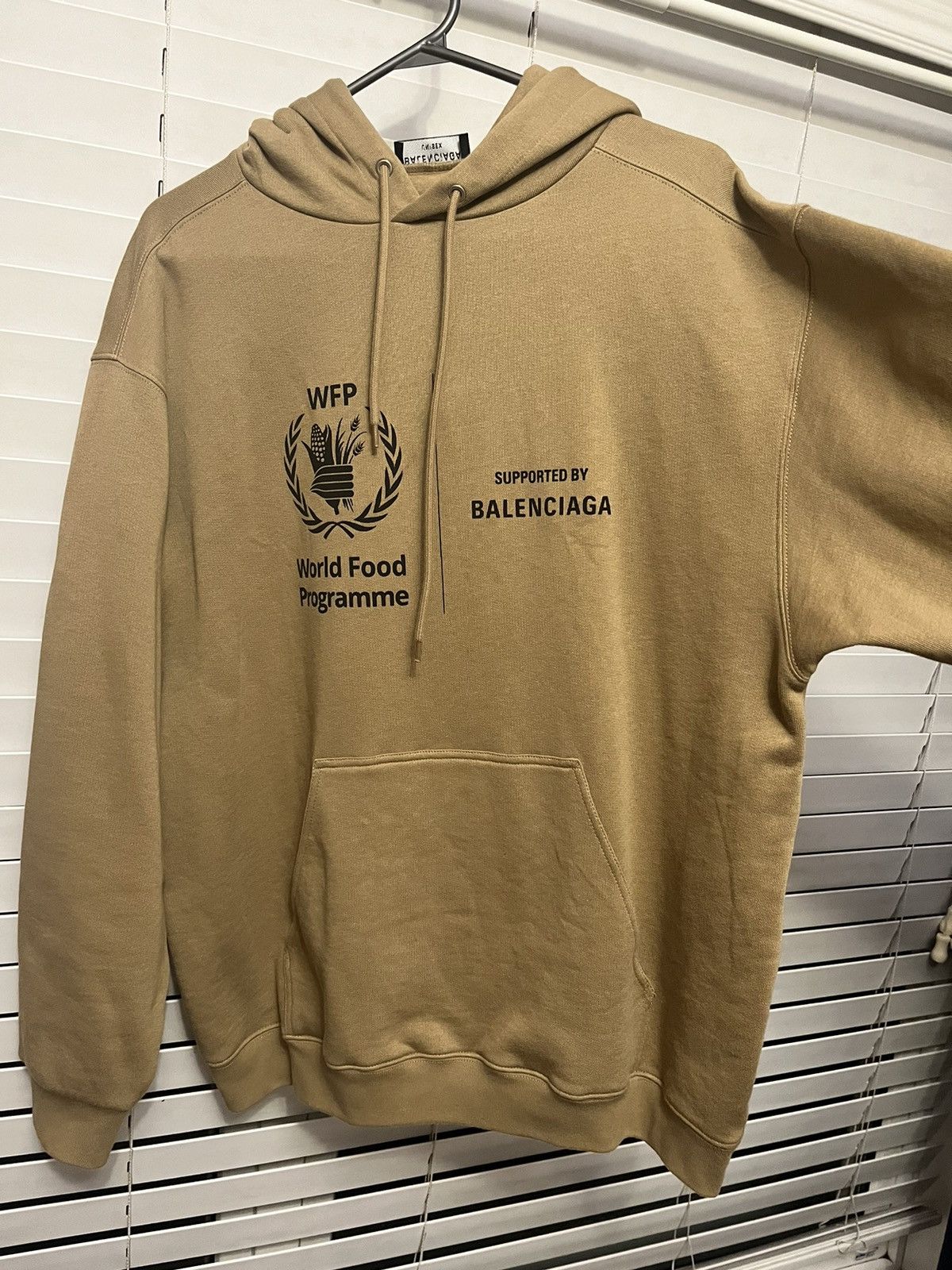 Balenciaga Balenciaga WFP World Food Programme Hoodie | Grailed