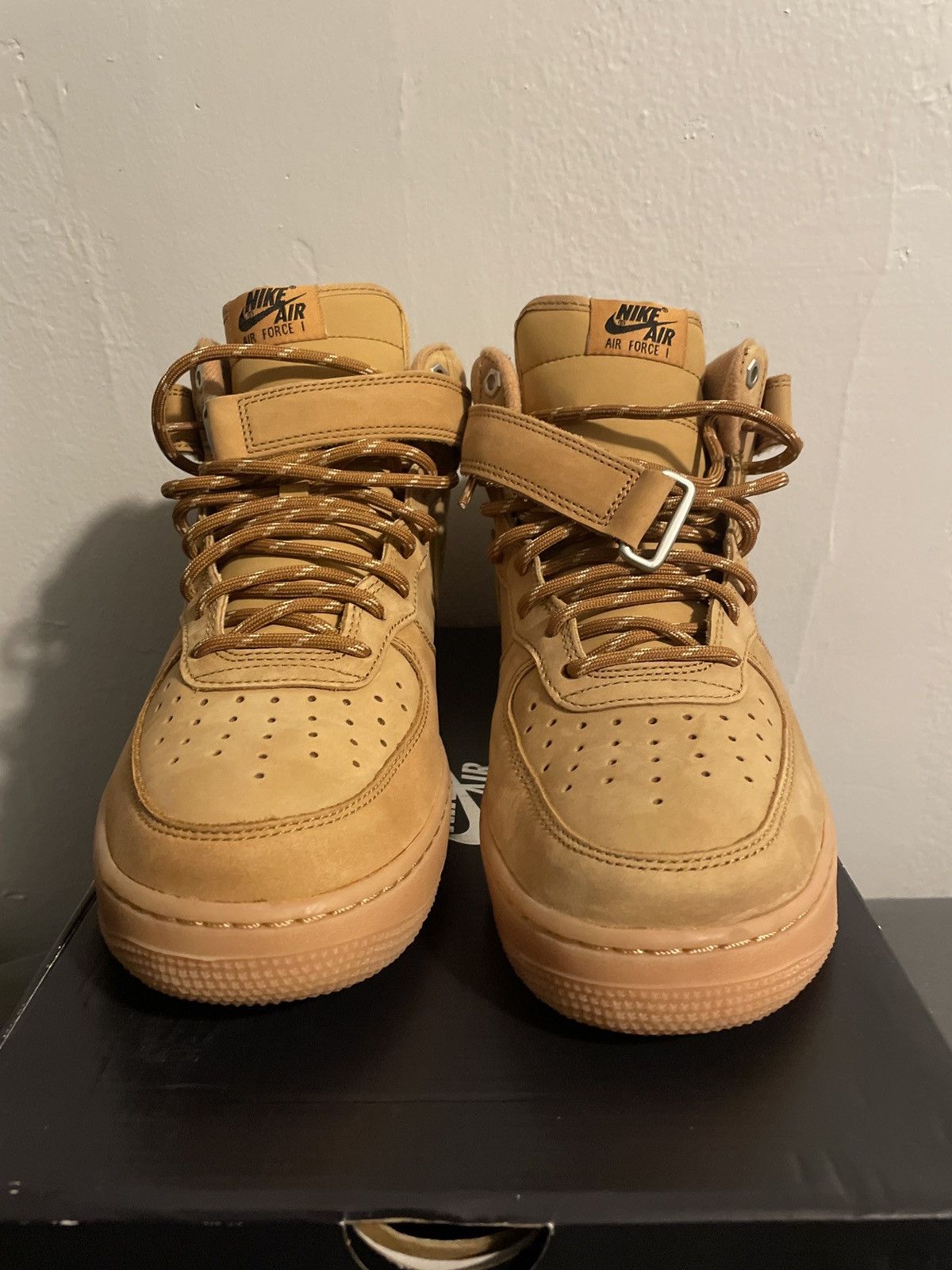 Nike Air Force 1 mid ‘07 WB flax/wheat | Grailed
