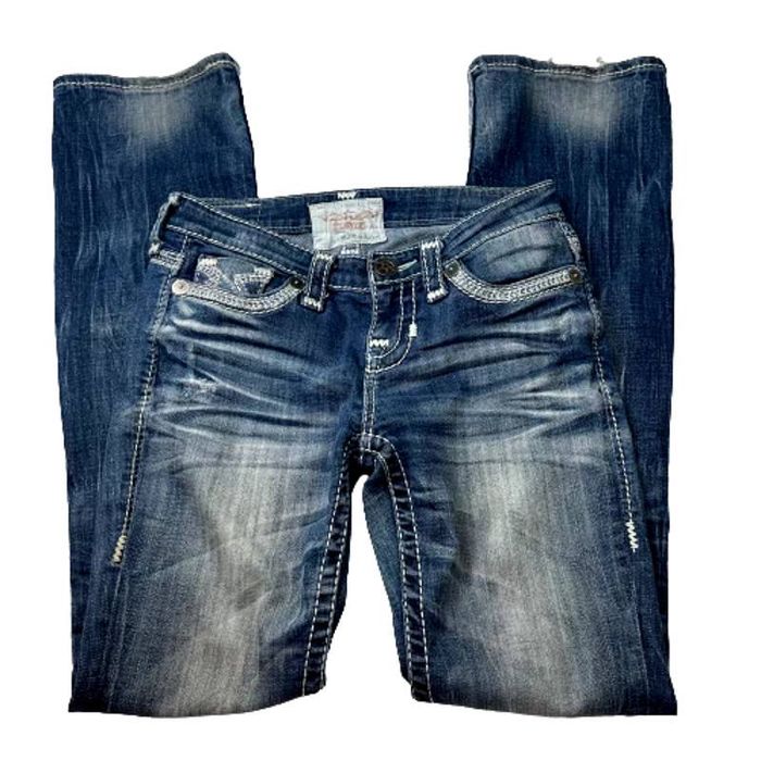 Big Star Big Star Liv Mid Rise Bootcut Denim Jeans, 25L | Grailed
