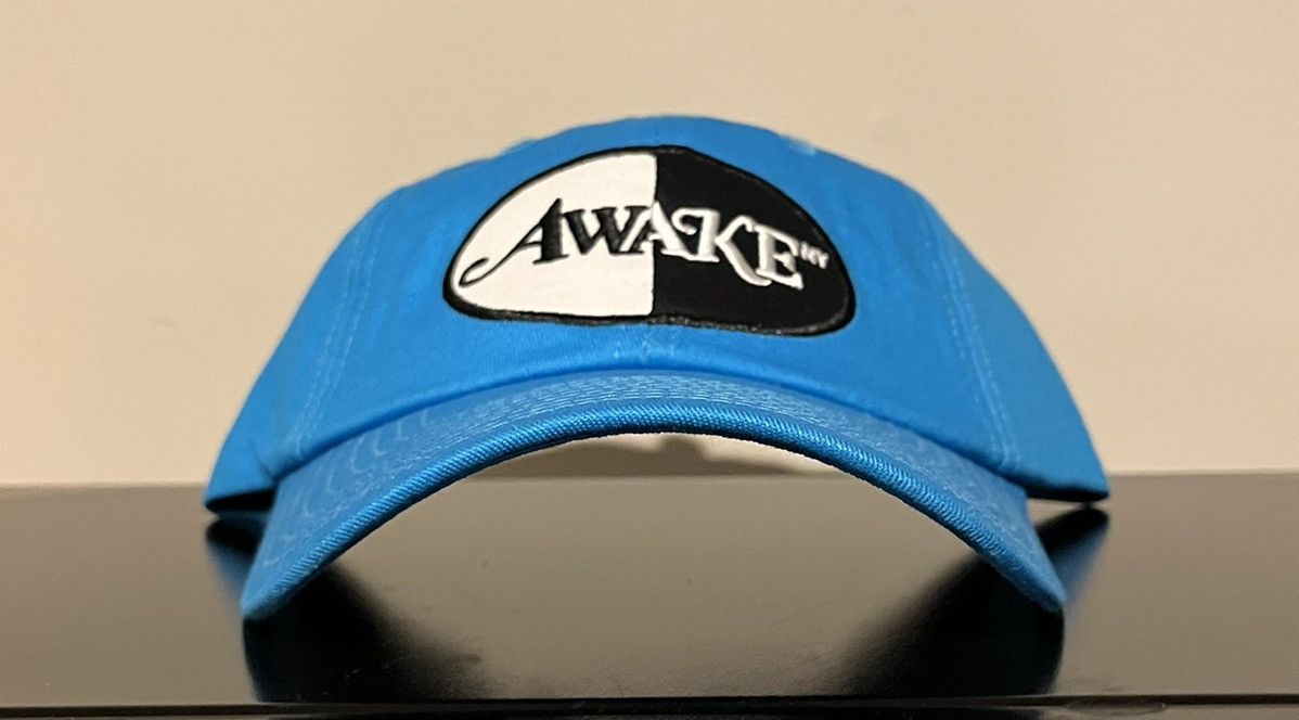 Awake Awake New York Logo Strapback Dad Hat | Grailed