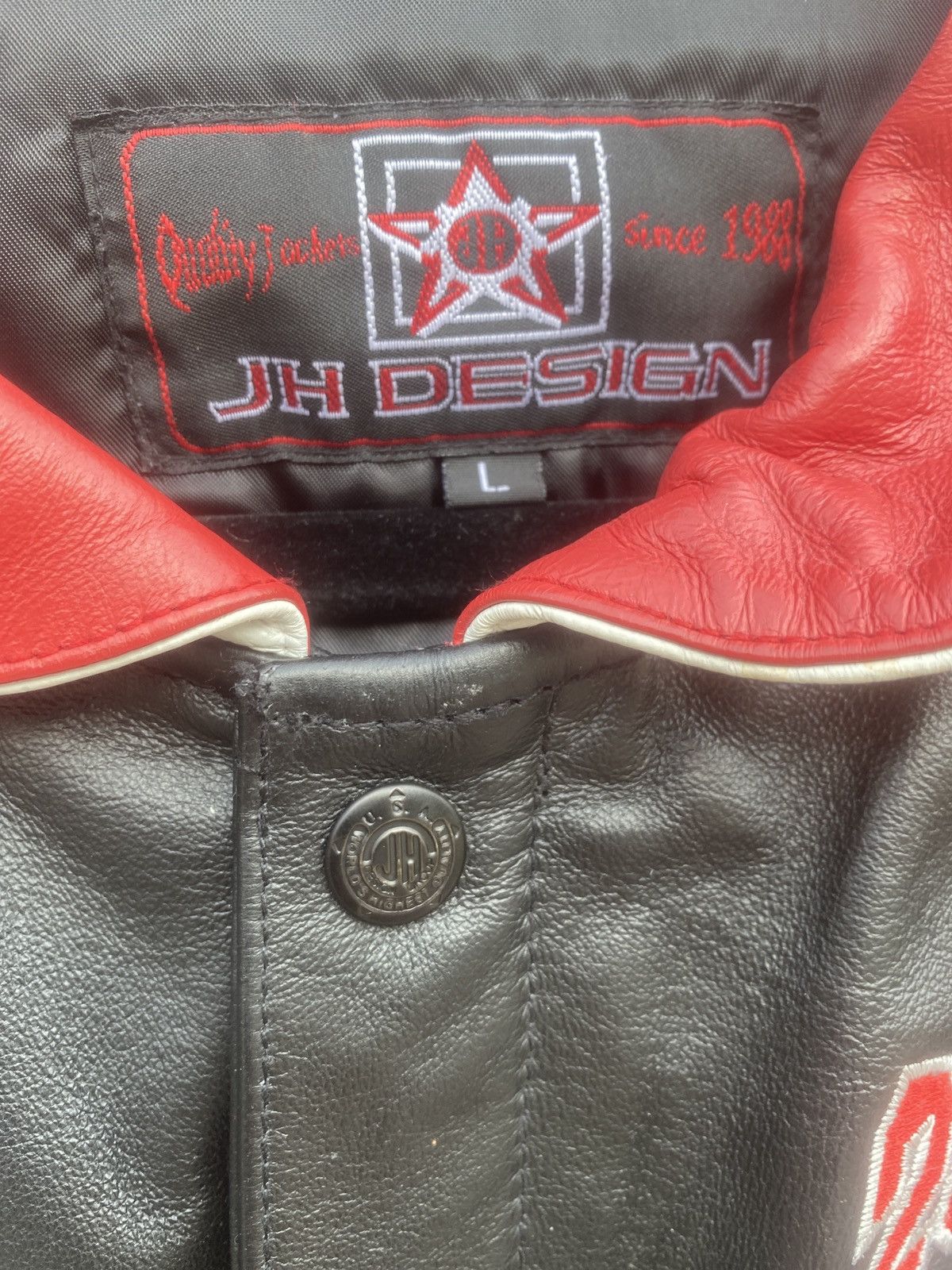Jeff Hamilton Jeff Hamilton 2002 Ohio State Champions Leather Jacket | Grailed