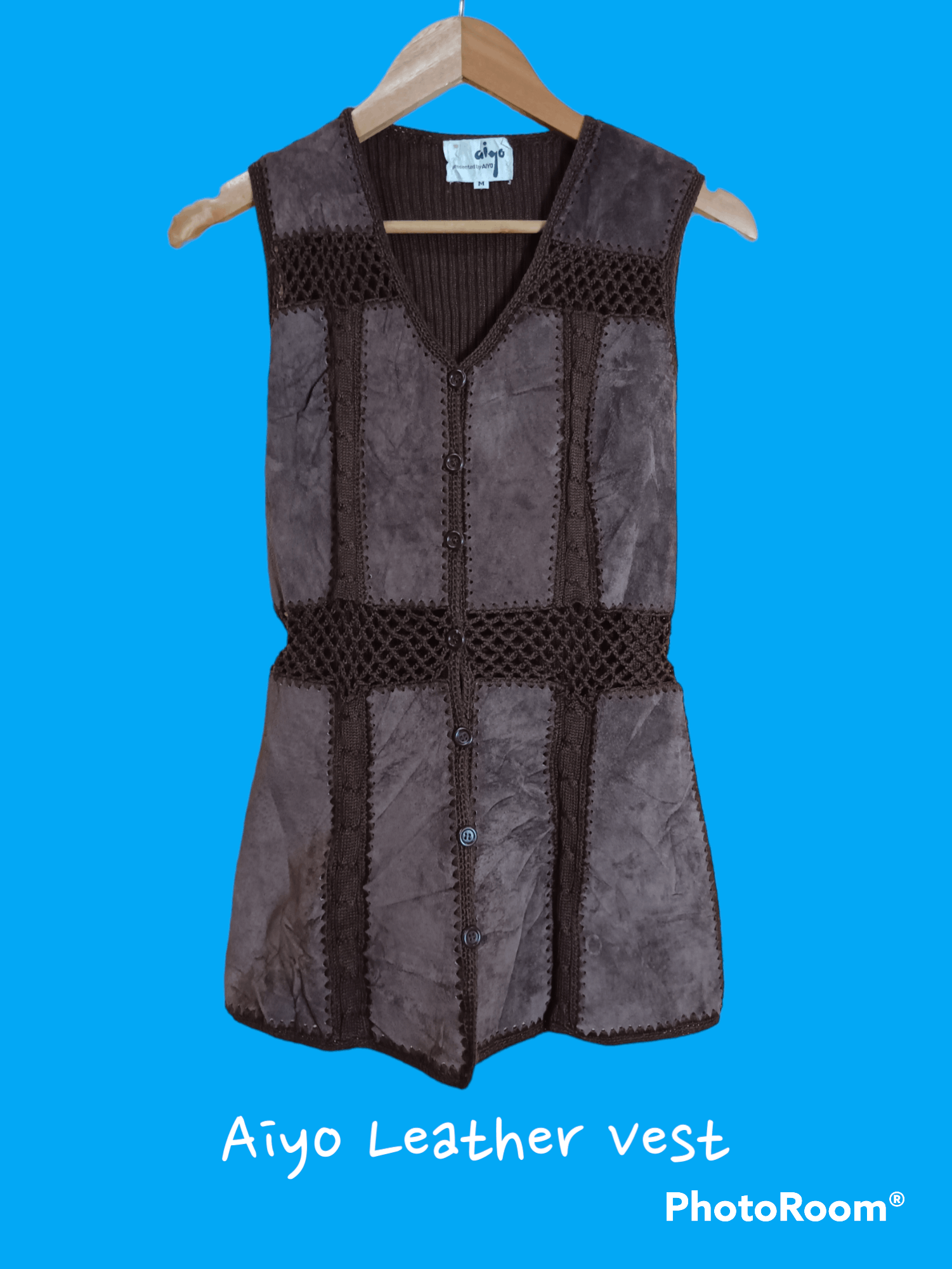 Japanese Brand Aiyo Leather Vest | Grailed