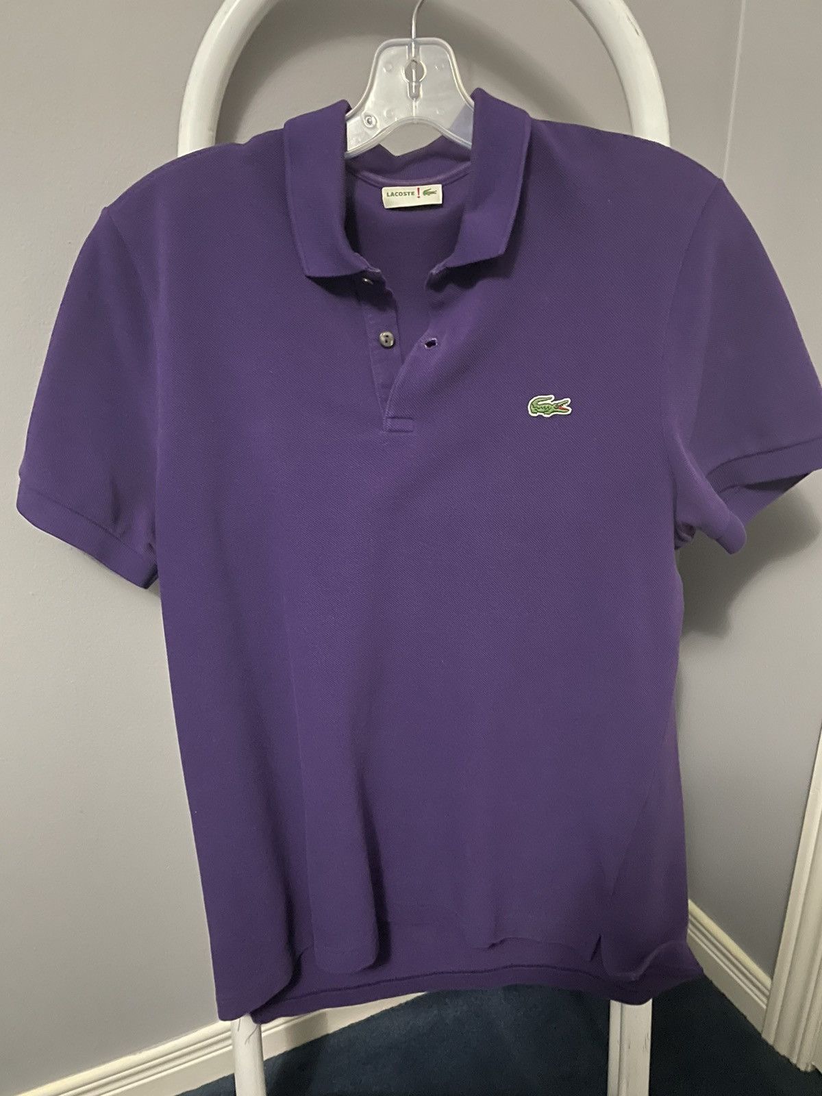 Lacoste Purple Lacoste polo | Grailed