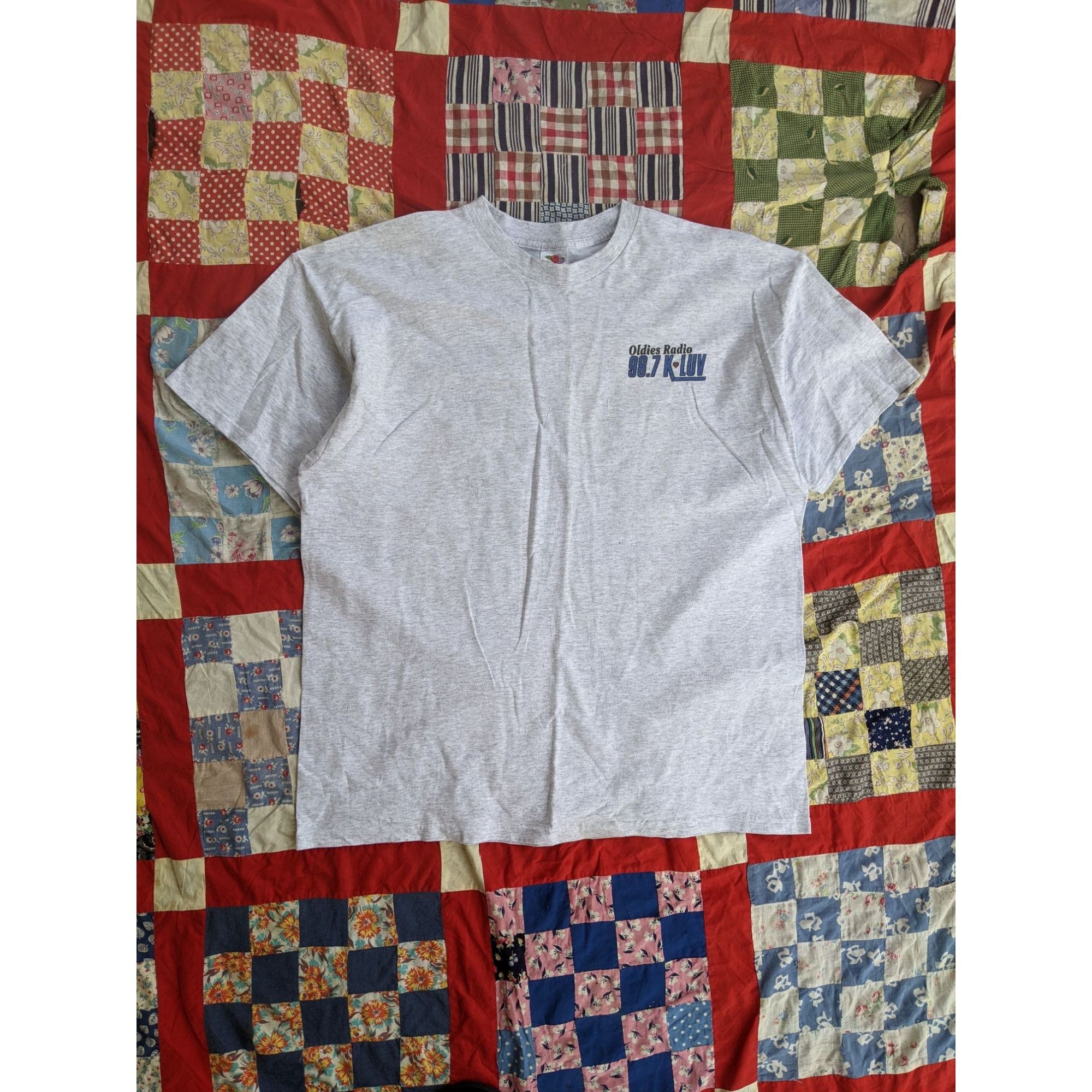 Band Tees Vintage 90s Oldies Radio 98.7 Kluv Radio Shirt | Grailed