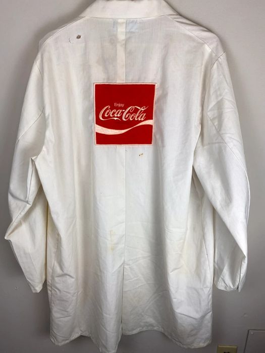 Vintage Vintage Coca Cola Lab Coat | Grailed