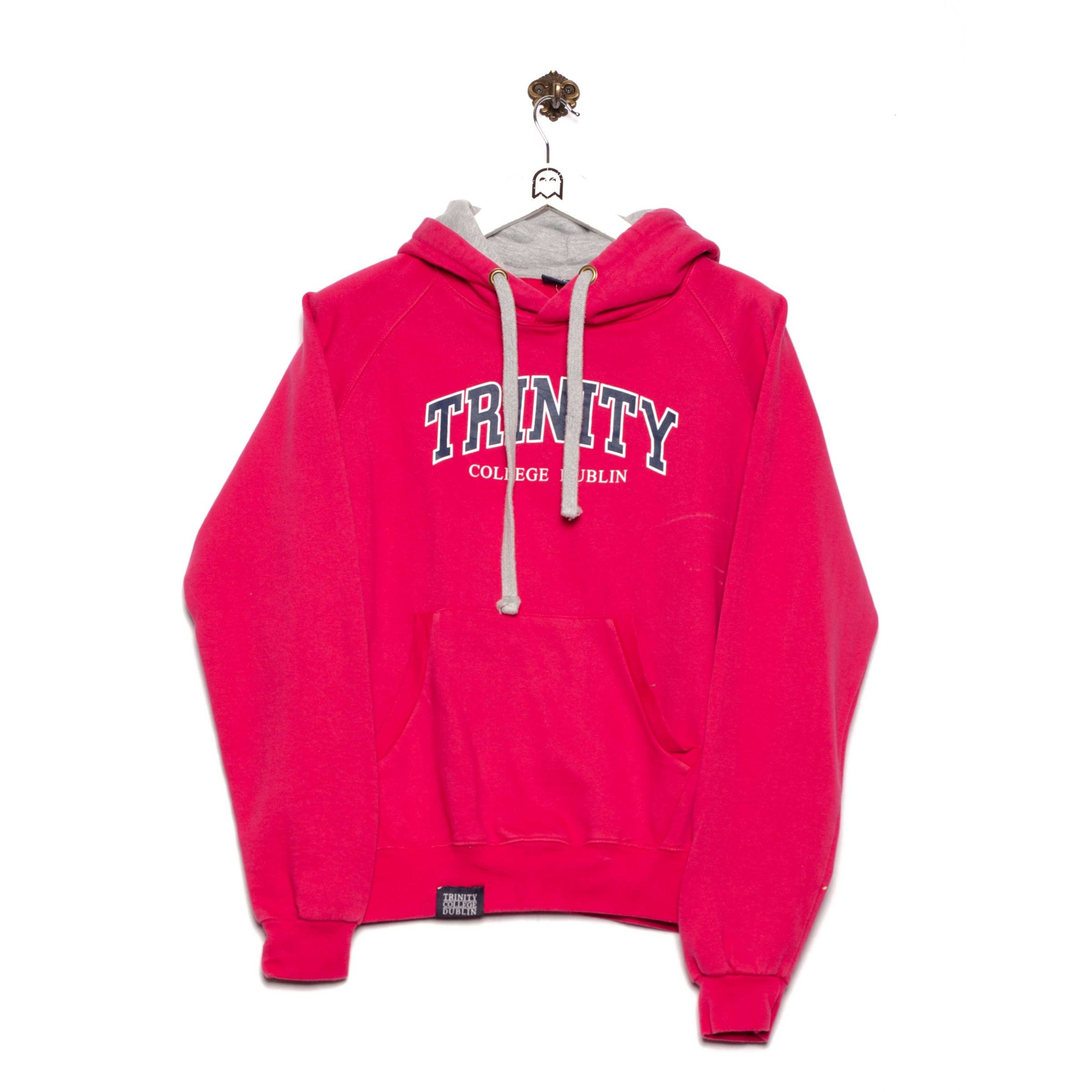 Vintage Trinity College Dublin Hoodie Trinity Dublin Look Pink | Grailed