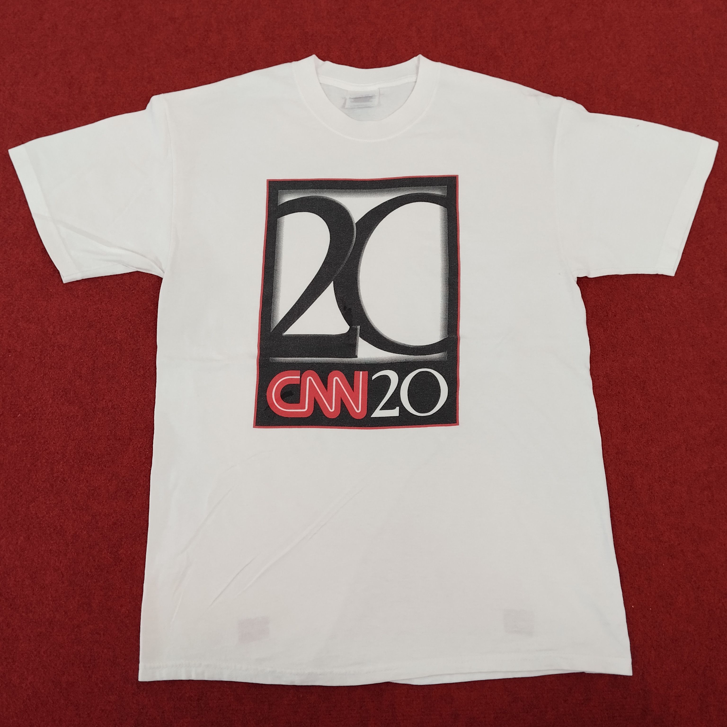 Vintage CNN American News Logo Design Style Vintage Tshirt | Grailed