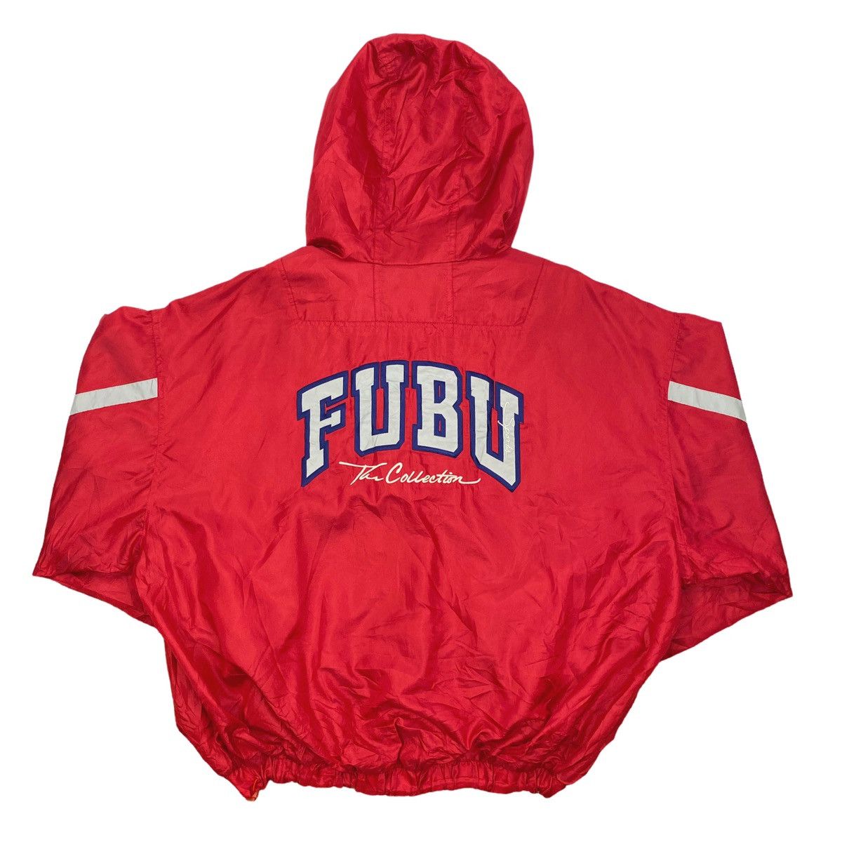 Fubu × Streetwear × Vintage Vintage 90’s FUBU Sports The Collection Red Track Jacket | Grailed
