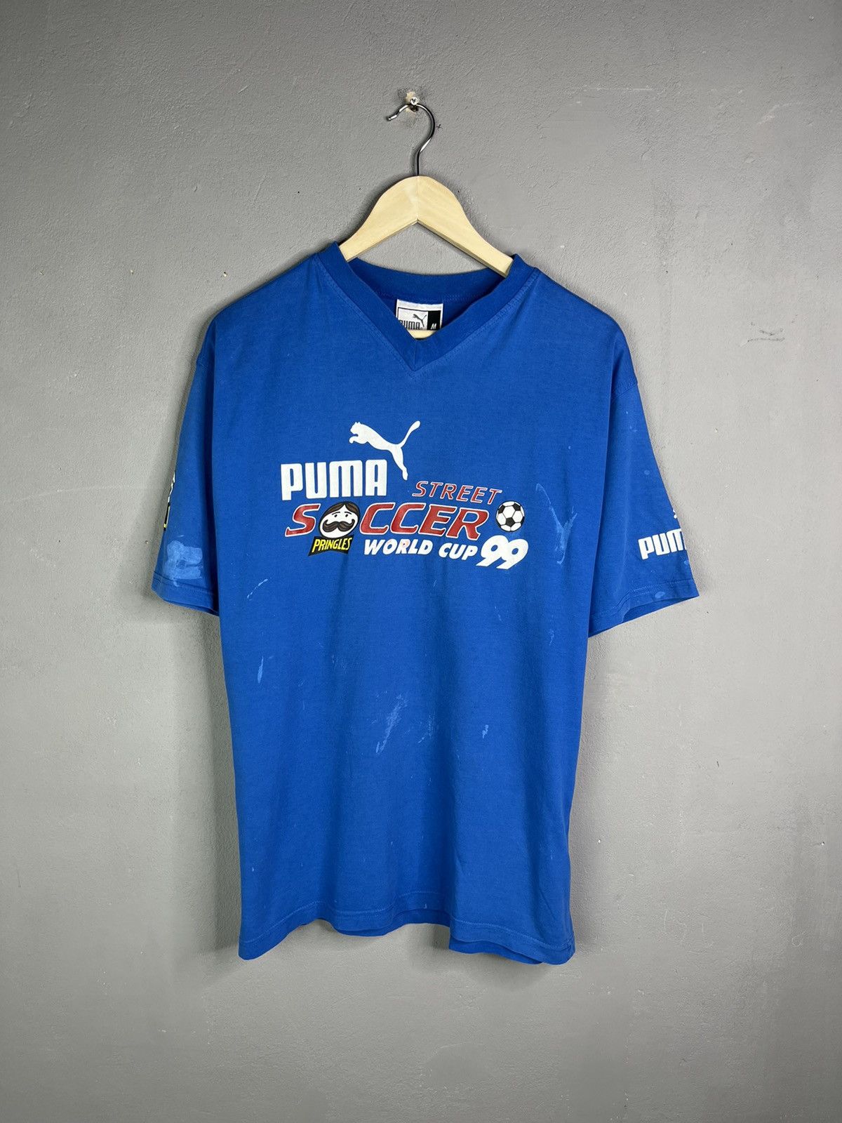 Puma Vintage Puma Pringles t-shirt rare Streetwear | Grailed
