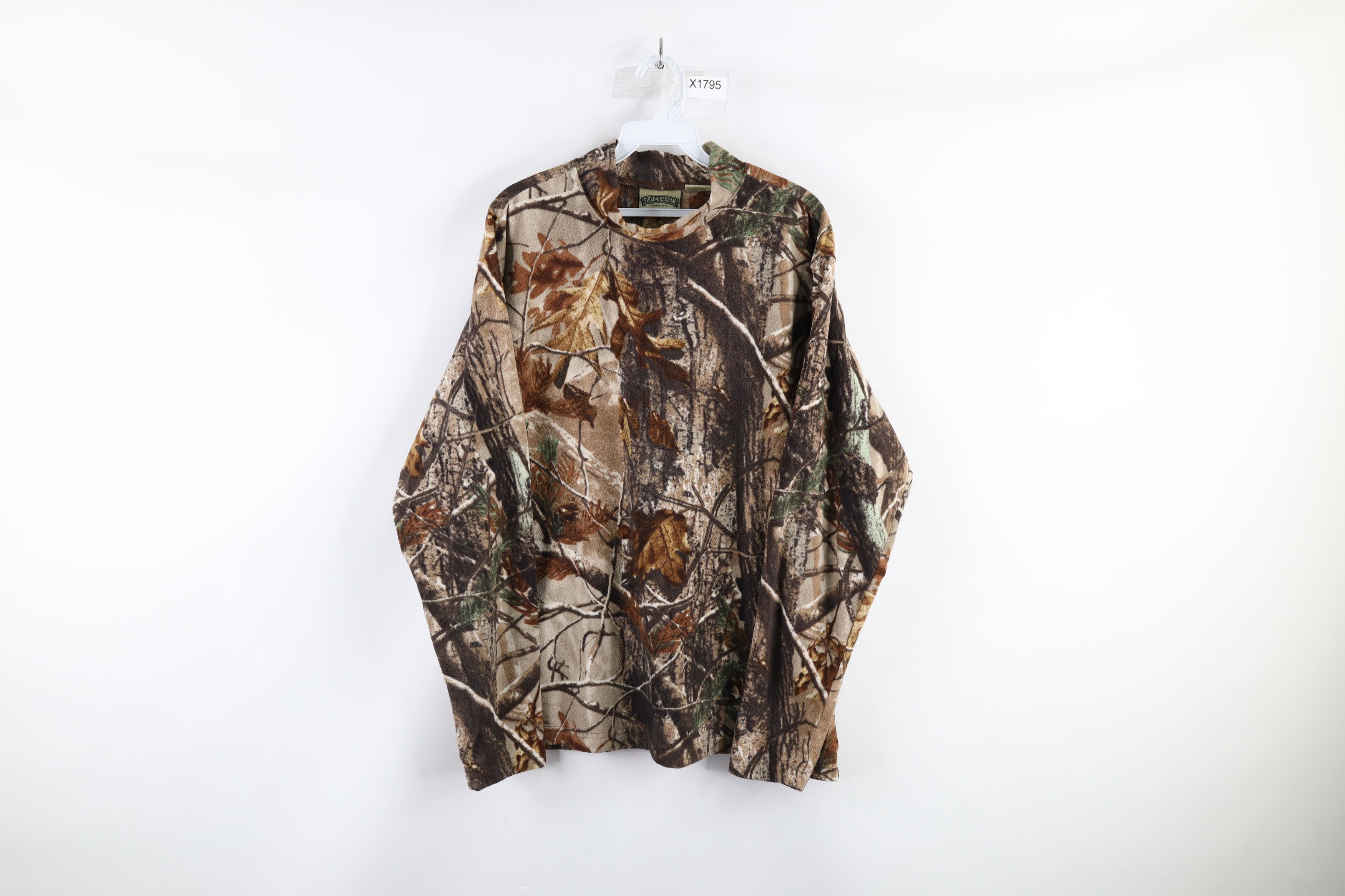 Streetwear × Vintage Vintage Streetwear Realtree Camouflage Mock Neck ...