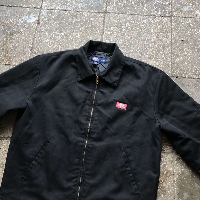 Vintage Vintage 90s Dickies Light Jacket Red Logo | Grailed