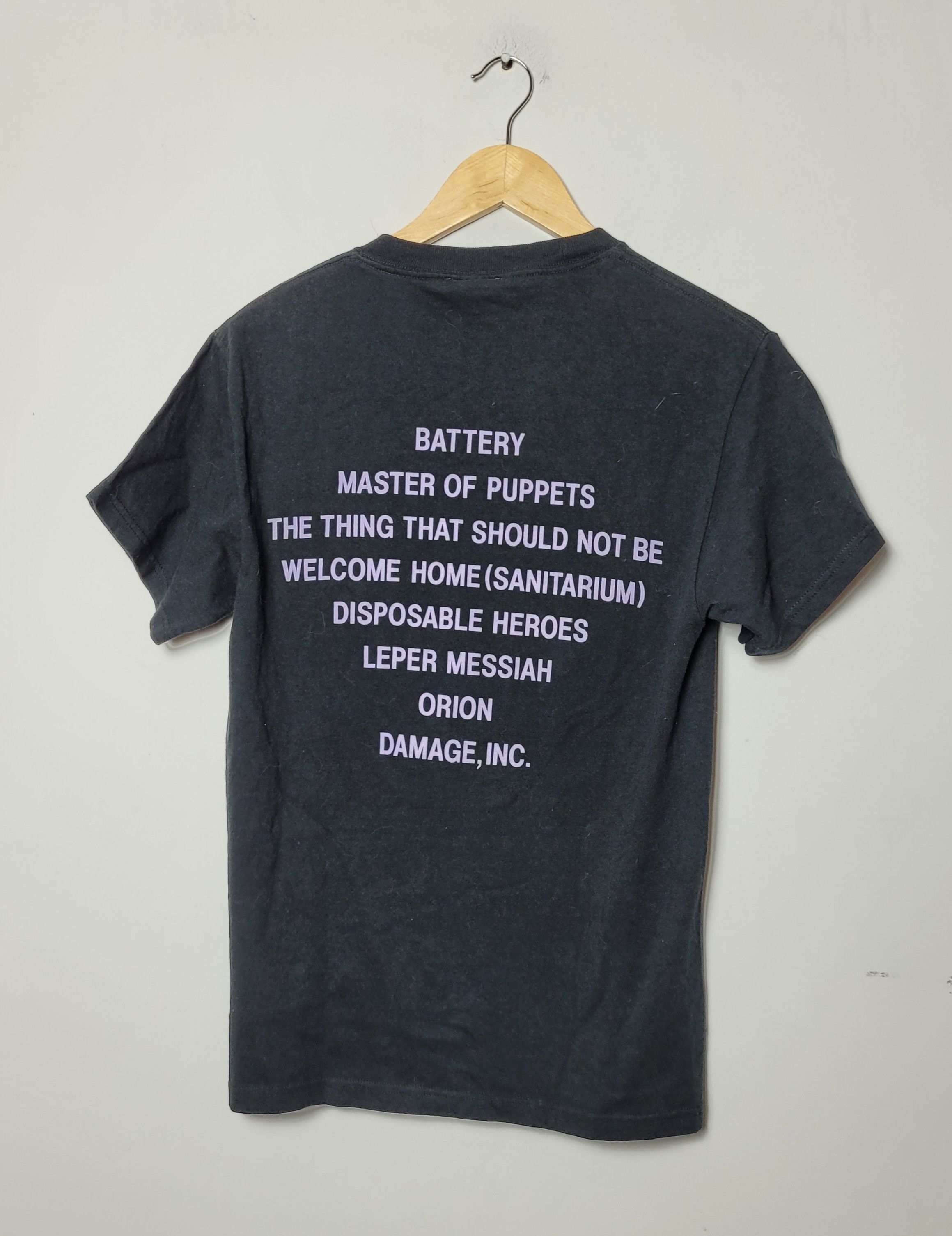 Giant × Metallica × Vintage Metallica Master of Puppets vintage 1994 t-shirt | Grailed