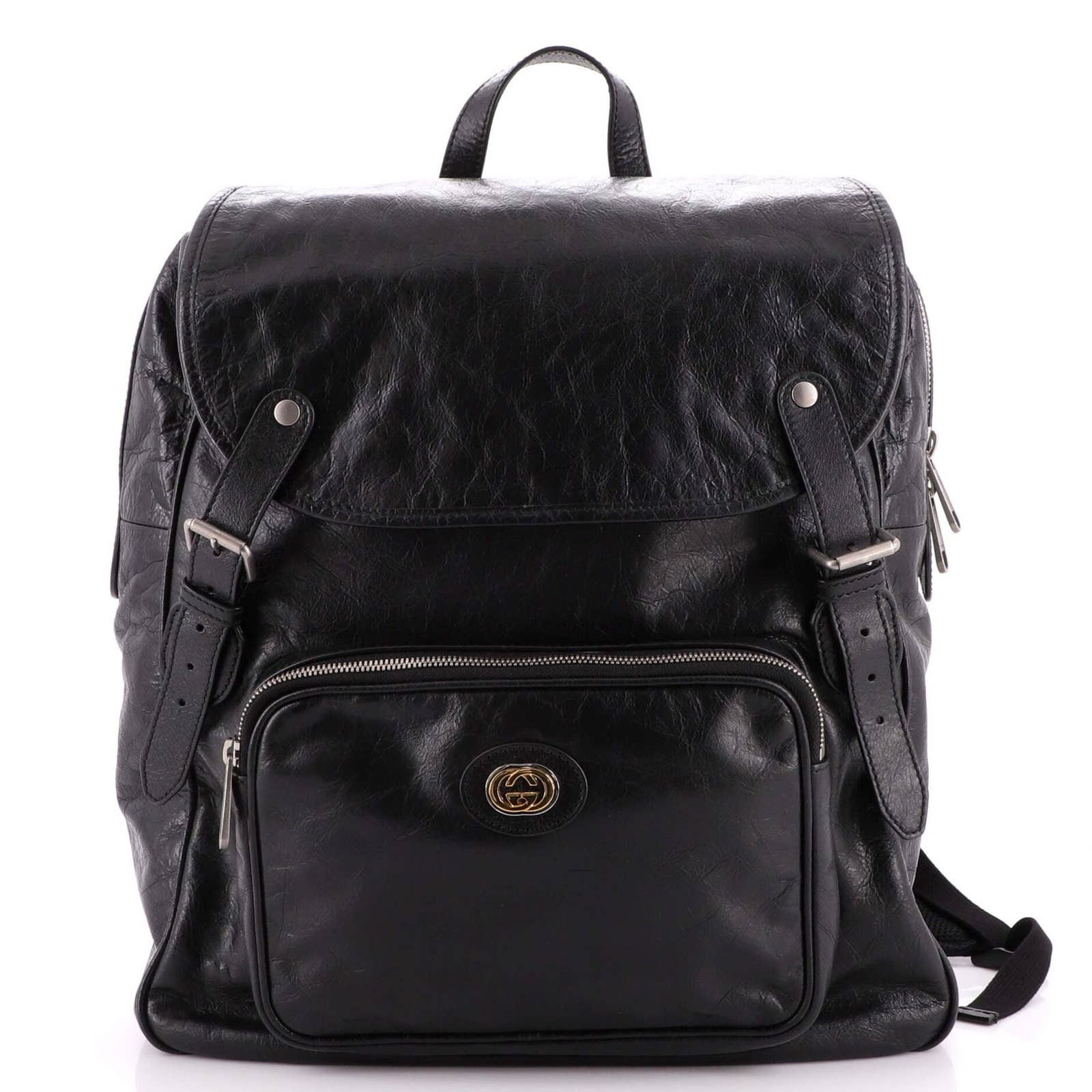 Gucci Morpheus Flap Backpack Glazed Leather Large | Grailed