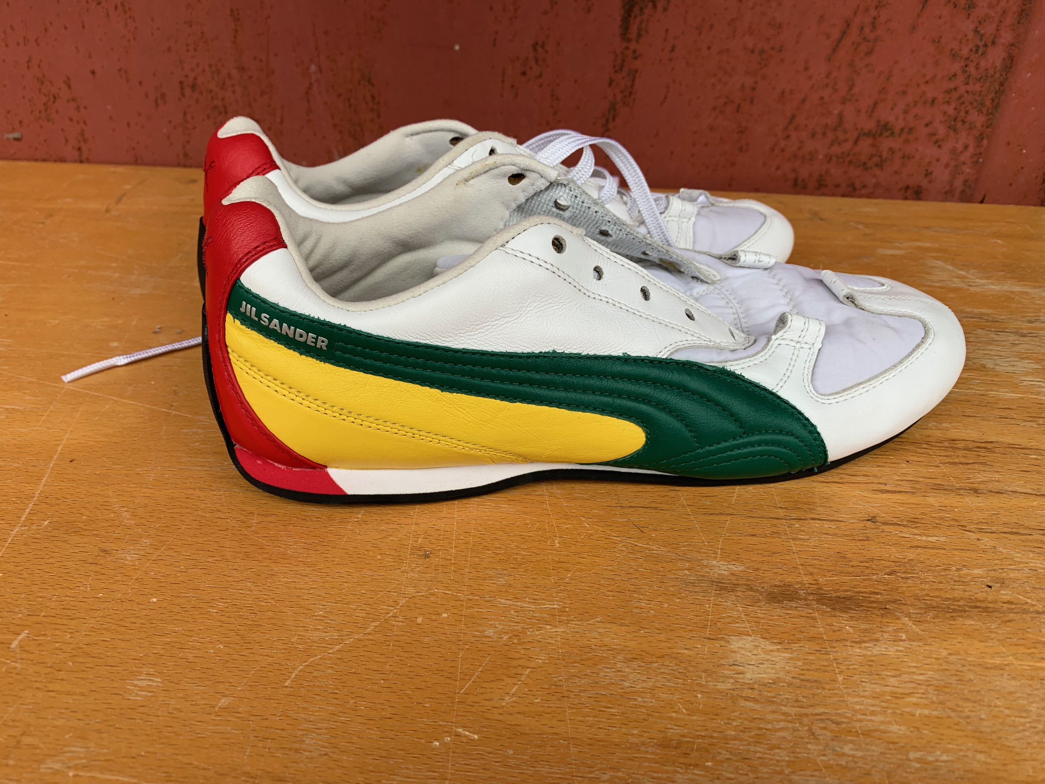 Puma Jil sander x Puma vintage rasta sneakers | Grailed