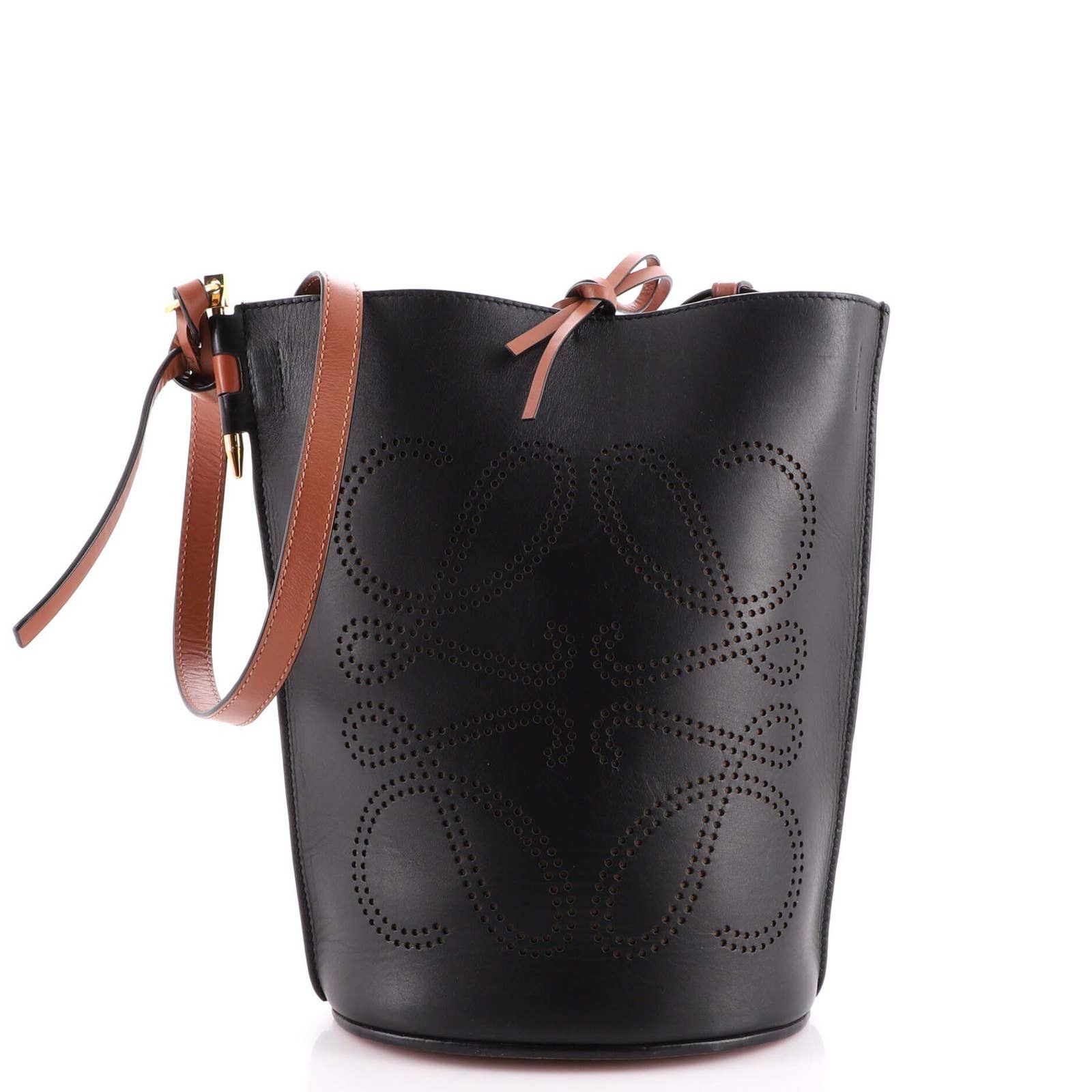 Loewe Gate Bucket Bag Perforated Leather Large | Grailed