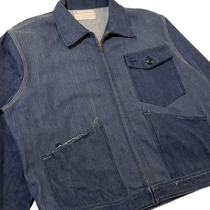 Vintage 60s Denim Prison Jacket | Grailed