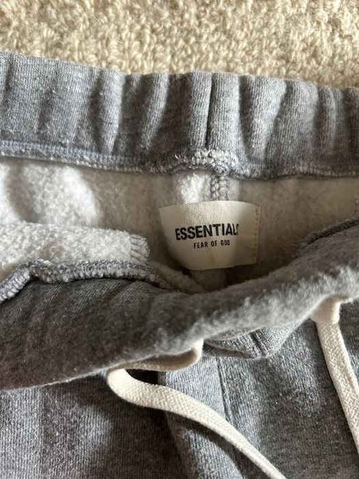 Essentials Fear of God Essentials Grey Sweatpants | Grailed