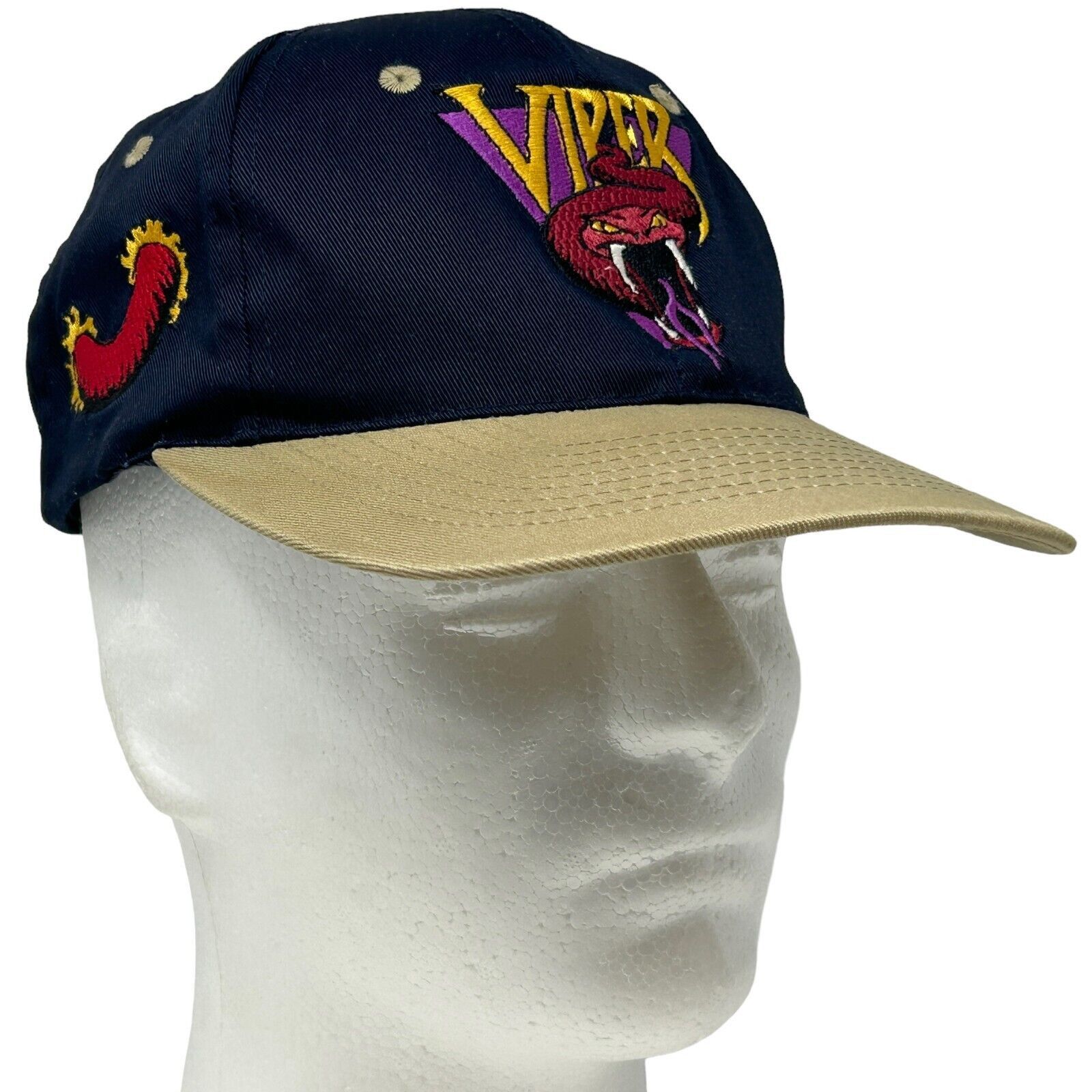 Vintage Six Flags Magic Mountain Viper Roller Coaster Vtg 90s Hat | Grailed