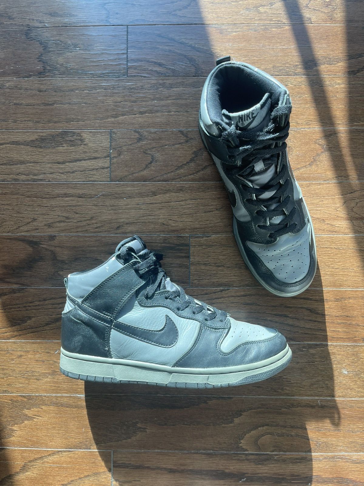 Nike Dunk High Le Black | Cool Grey | Grailed