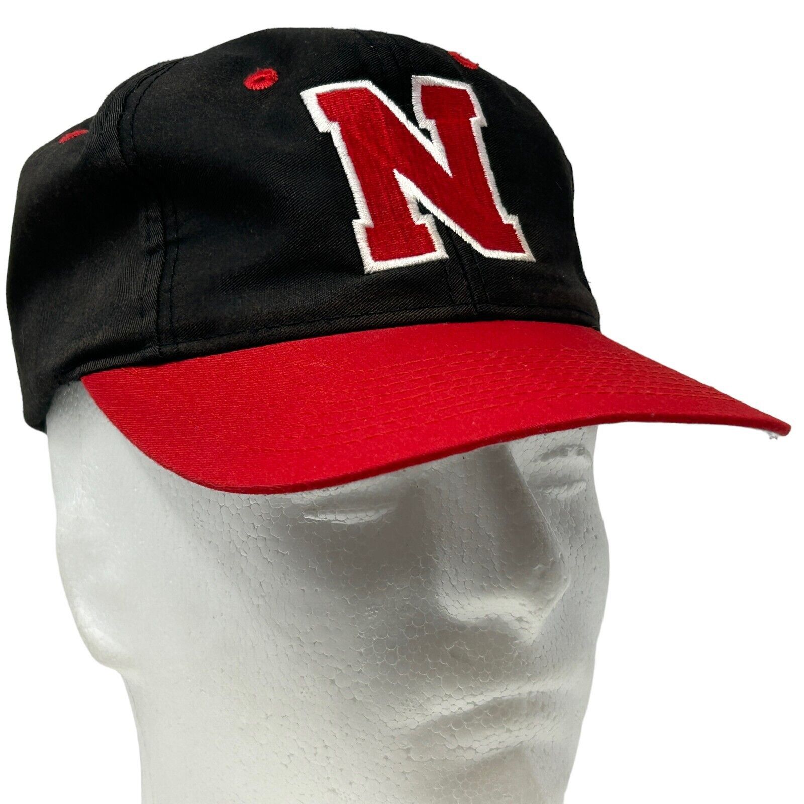 Logo 7 Nebraska Cornhuskers Blackshirts Vintage 90s Snapback Hat | Grailed