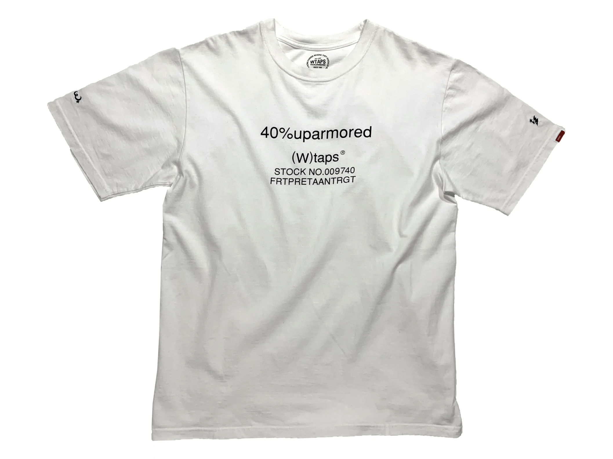 Wtaps WTAPS SS15 40% Uparmored Logo Tee | Grailed