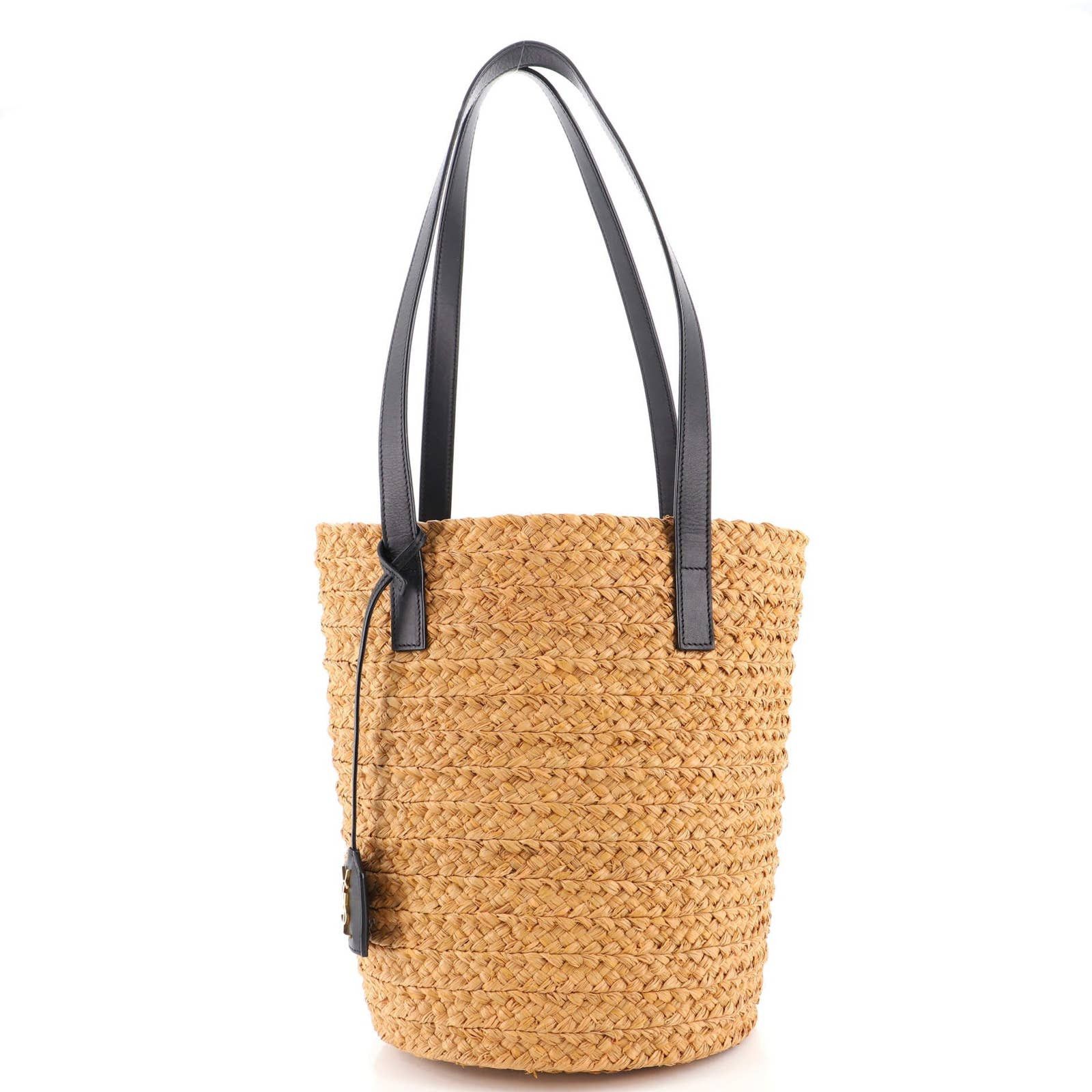 Saint Laurent Paris Panier Basket Shopper Raffia Small | Grailed