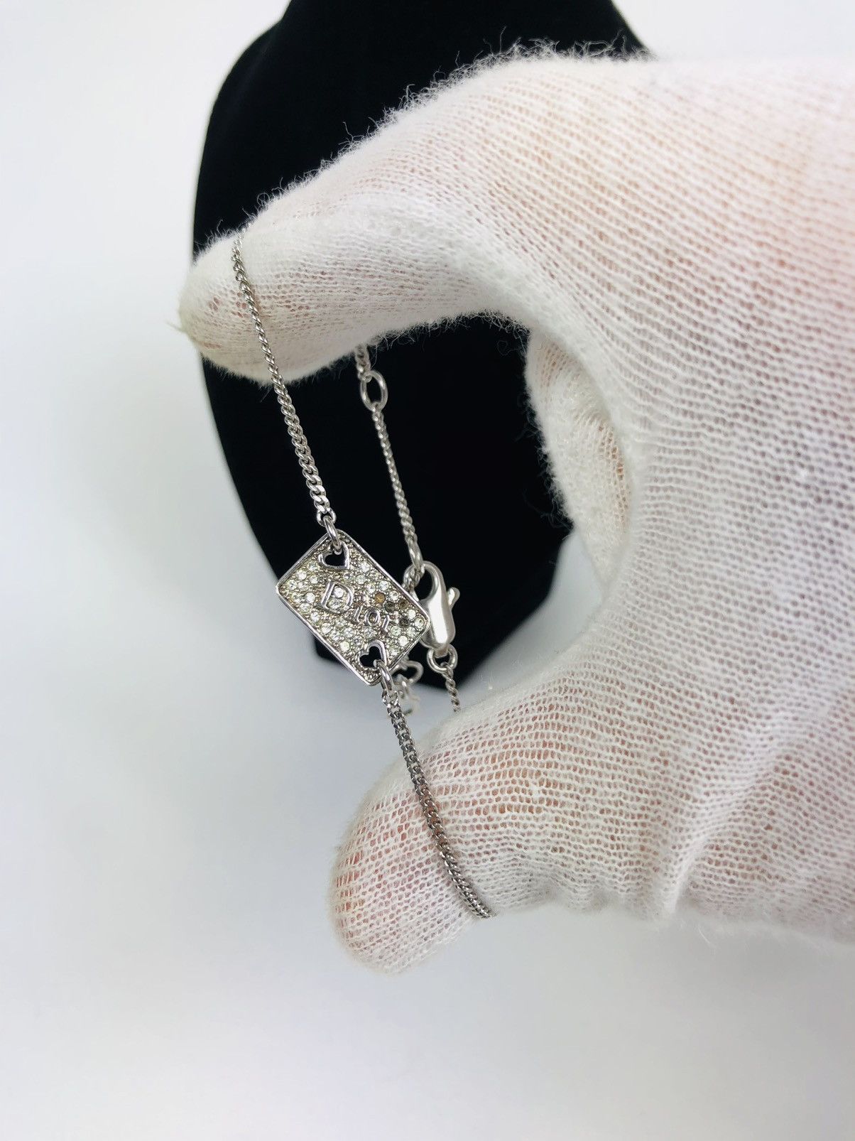 Dior Dior encrusted logo bracelet | Grailed