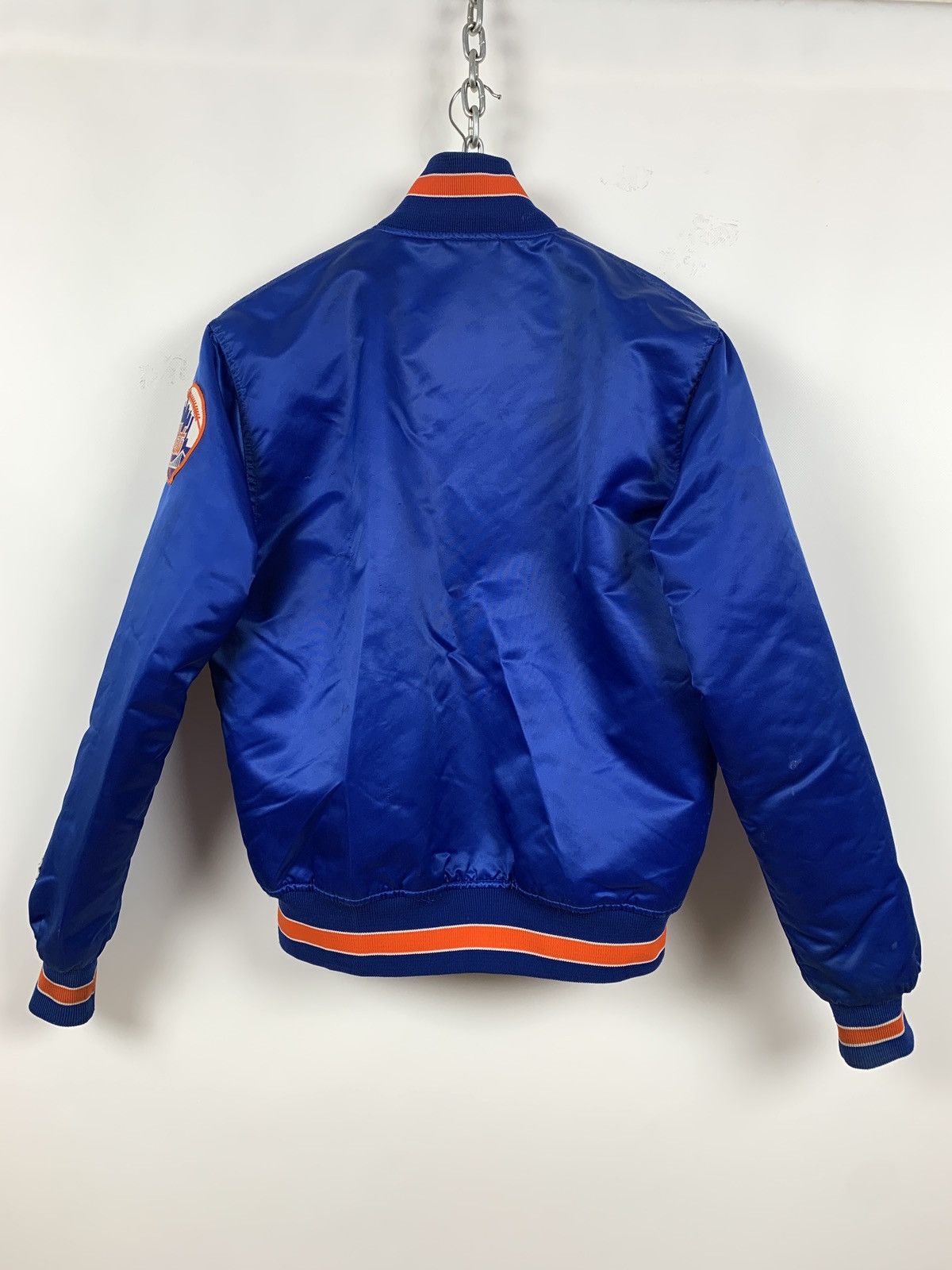 Mets × Starter × Vintage New York Mets Vintage Starter Satin Bomber ...
