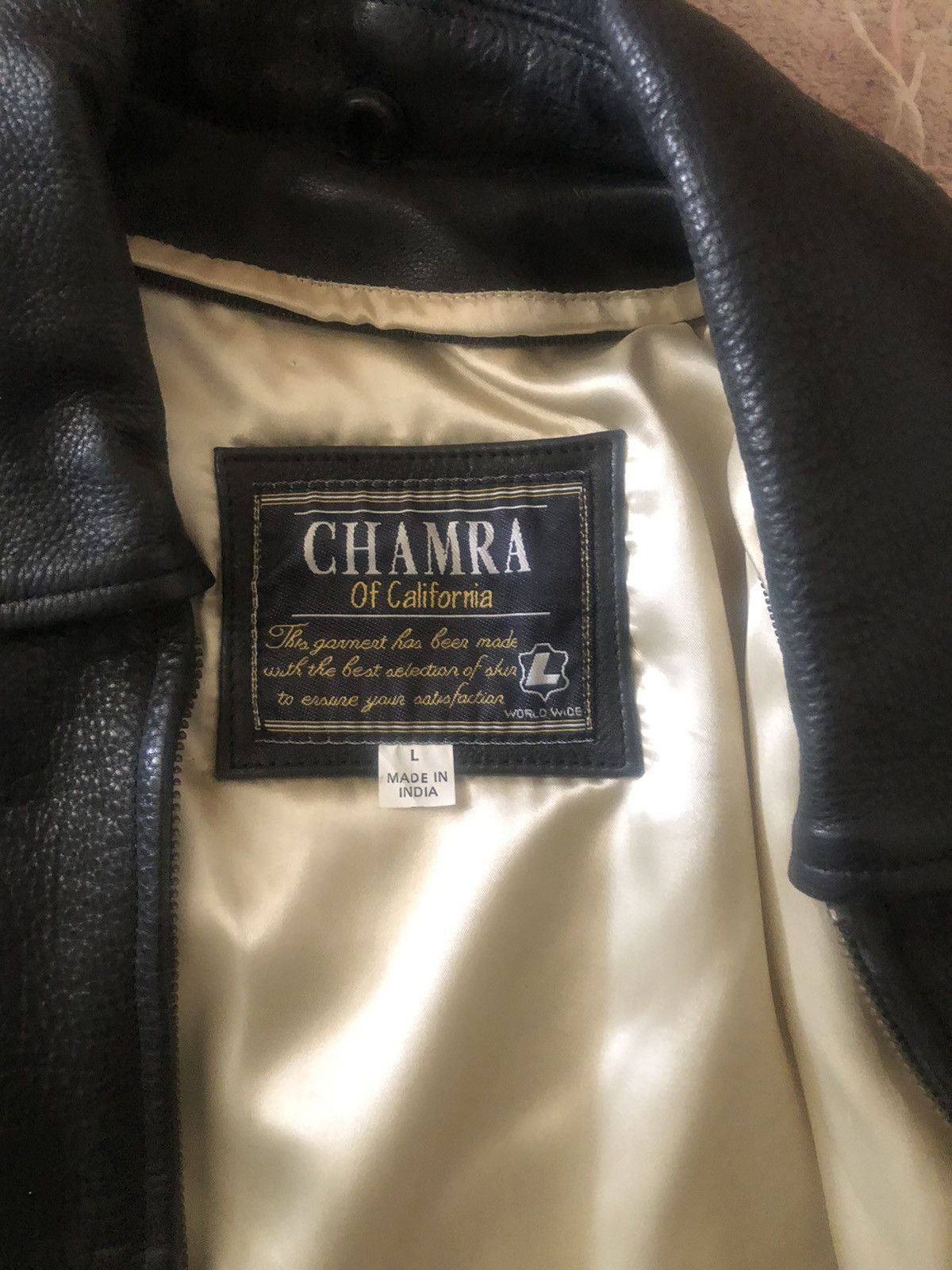 Vintage Vintage.Chamra of California Leather jacket. | Grailed