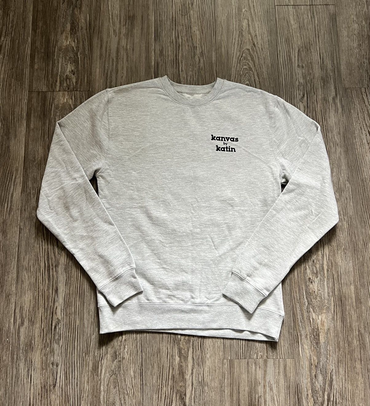 Katin Usa Kanvas By Katin Surf Trunks Grey Crewneck Sweatshirt | Grailed