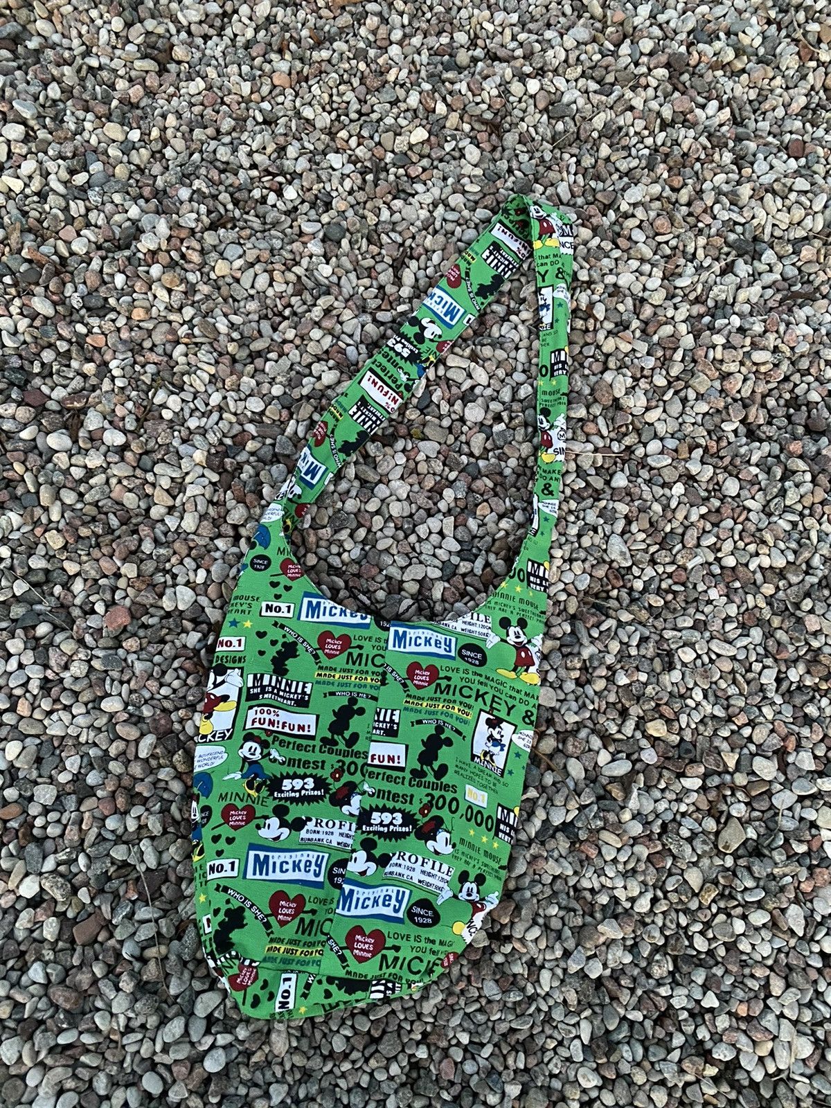 Mickey Mouse × Vintage × Warner Bros Vintage Hobo Bag Mickey Mouse ...