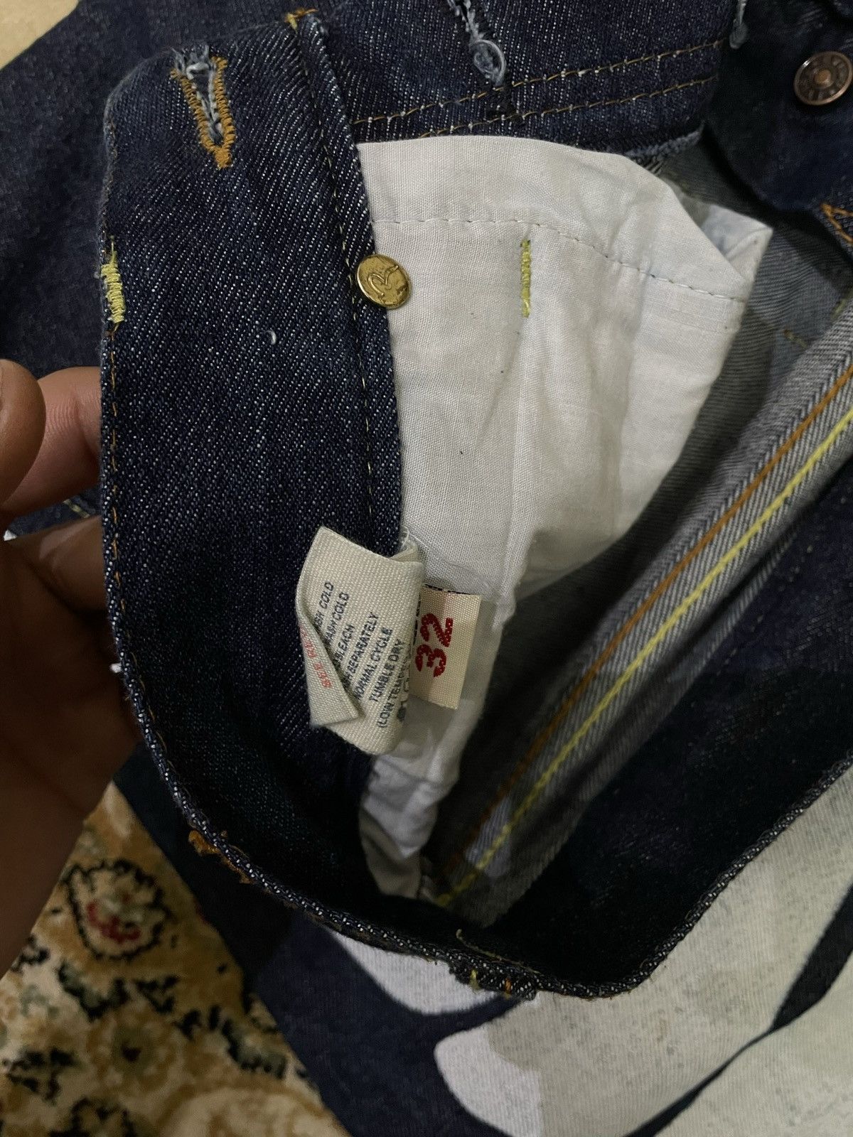 Evisu × Japanese Brand × Vintage Vintage Evisu Painted Mighty Evisu ...