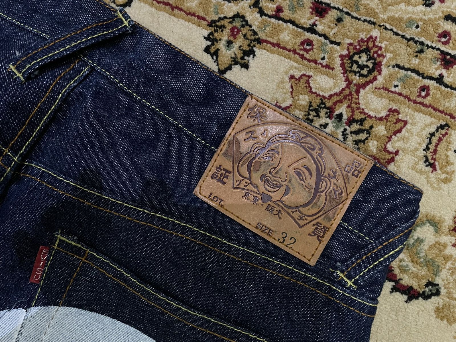 Evisu × Japanese Brand × Vintage Vintage Evisu Painted Mighty Evisu ...