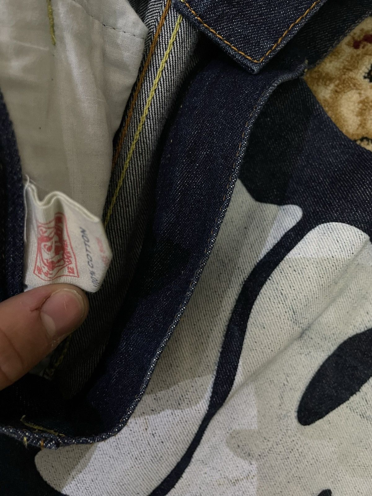 Evisu × Japanese Brand × Vintage Vintage Evisu Painted Mighty Evisu ...