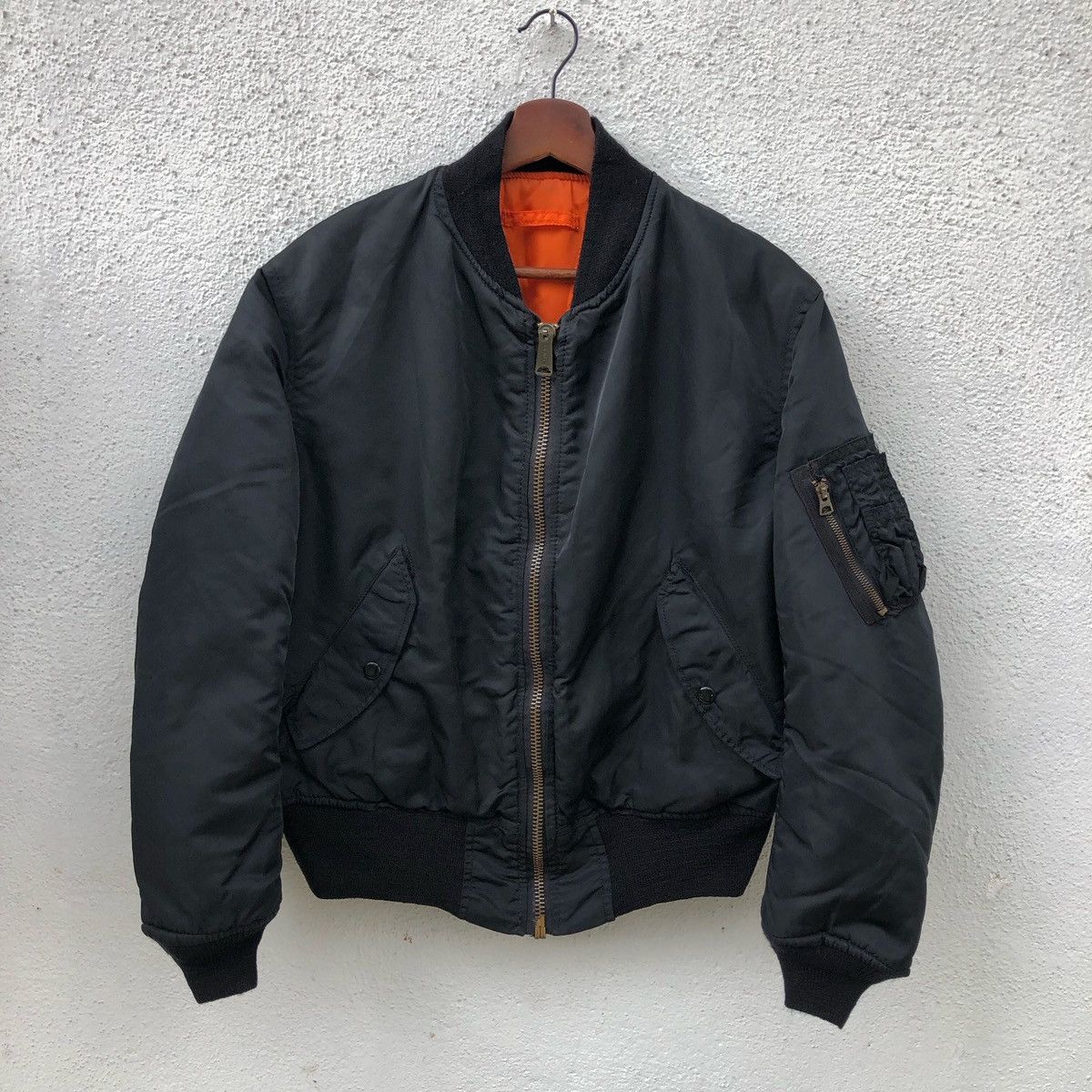 Vintage VTG MA-1 (USAF) Flyer's Intermediate Bomber Jacket USA 🇺🇸 | Grailed