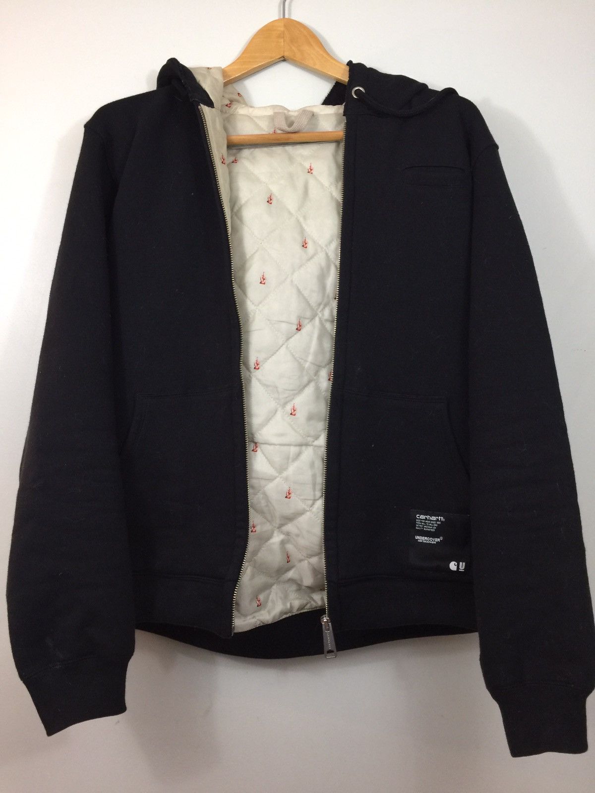 Undercover Middle Finger Zip Hoodie | Grailed