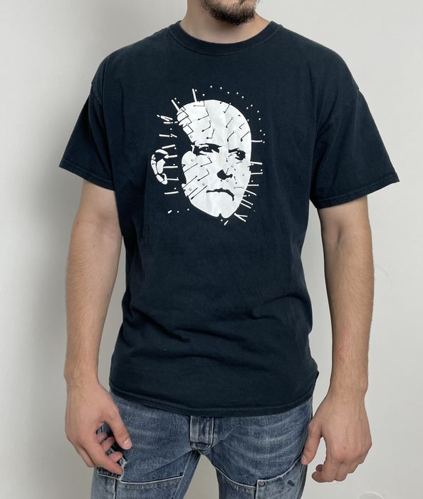 Vintage Pinhead Hellraiser Horror 80s 90s movie tshirt | Grailed
