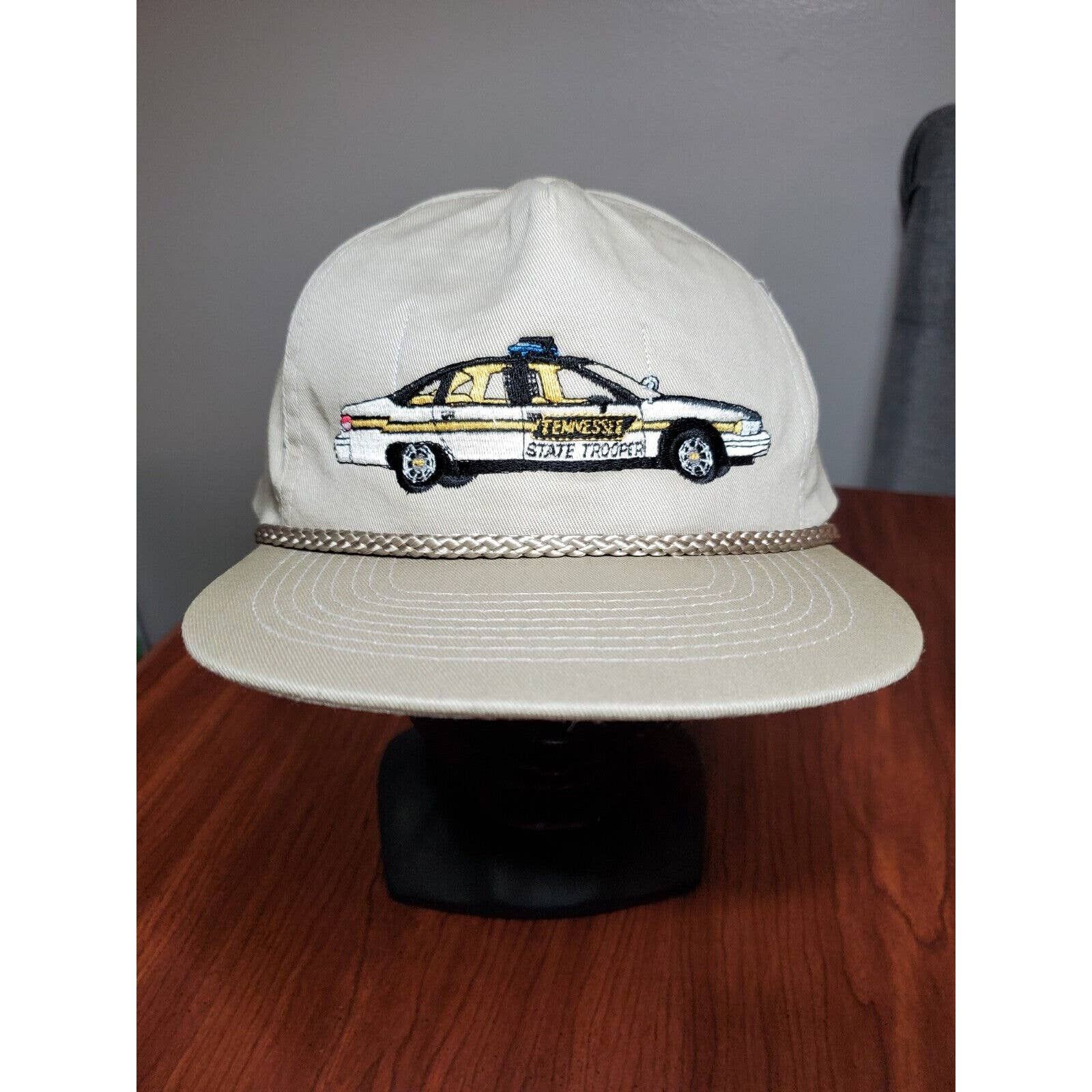 Trucker Hat Vintage Tennessee State Police Trooper Hat Snapback Cap ...