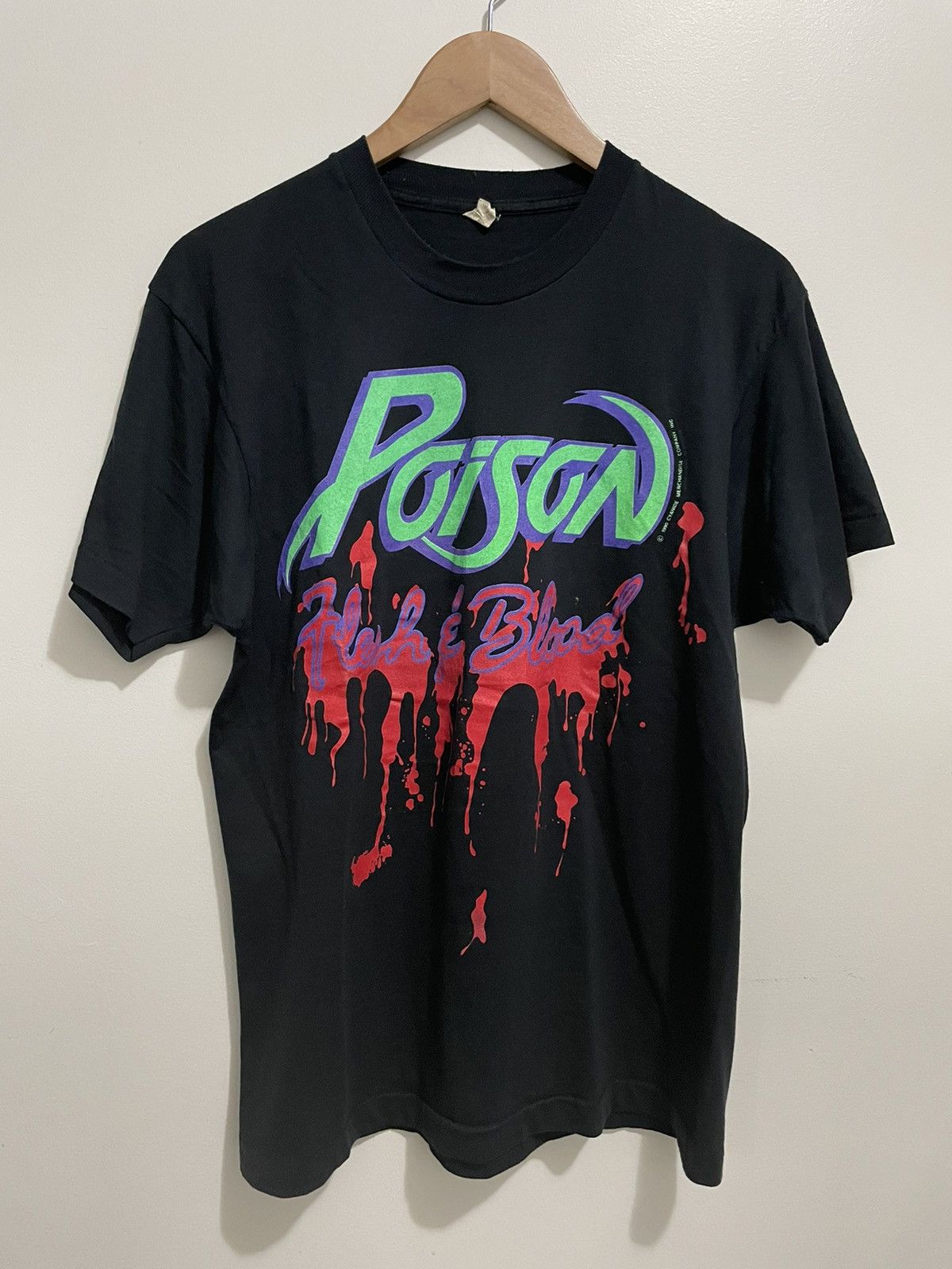 Vintage Vintage 90’s Poison Band T-shirt | Grailed