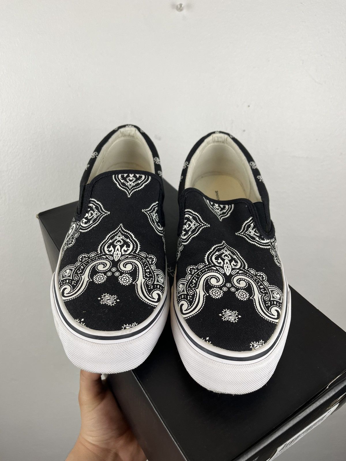 Number (N)ine Number Nine Bandana Vans | Grailed