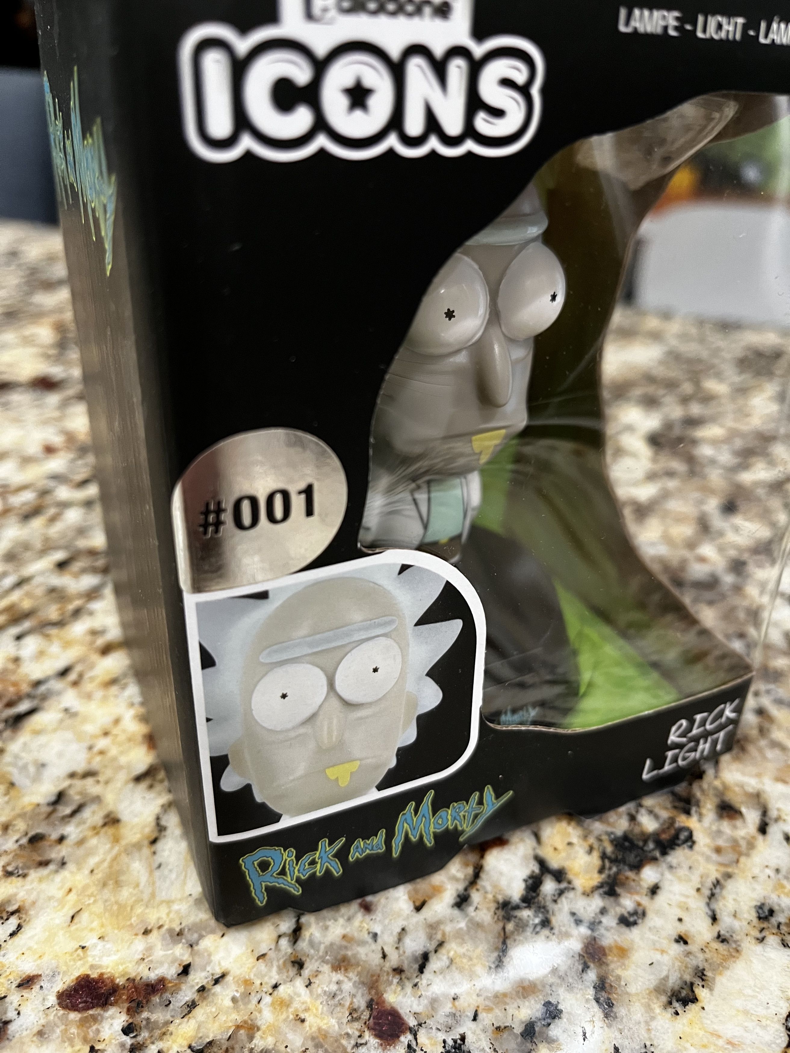 Vintage Rick and Morty, Rick Icon Collectible Light #001 Series 1 | Grailed