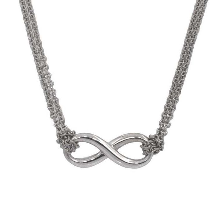 Tiffany & Co. Tiffany Infinity Necklace Silver Ag 925 TIFFANY&Co ...