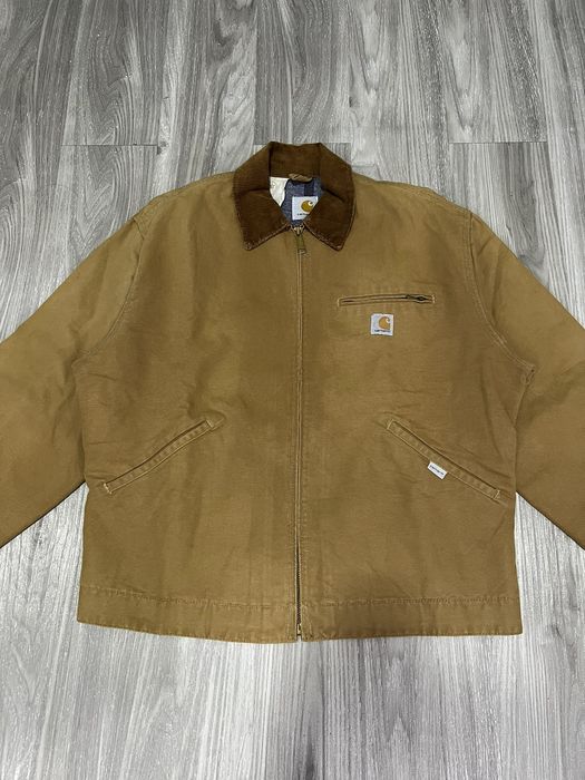 Carhartt Wip Carhartt Duck Blanket Lined Detroit Jacket (Made in USA) | Grailed