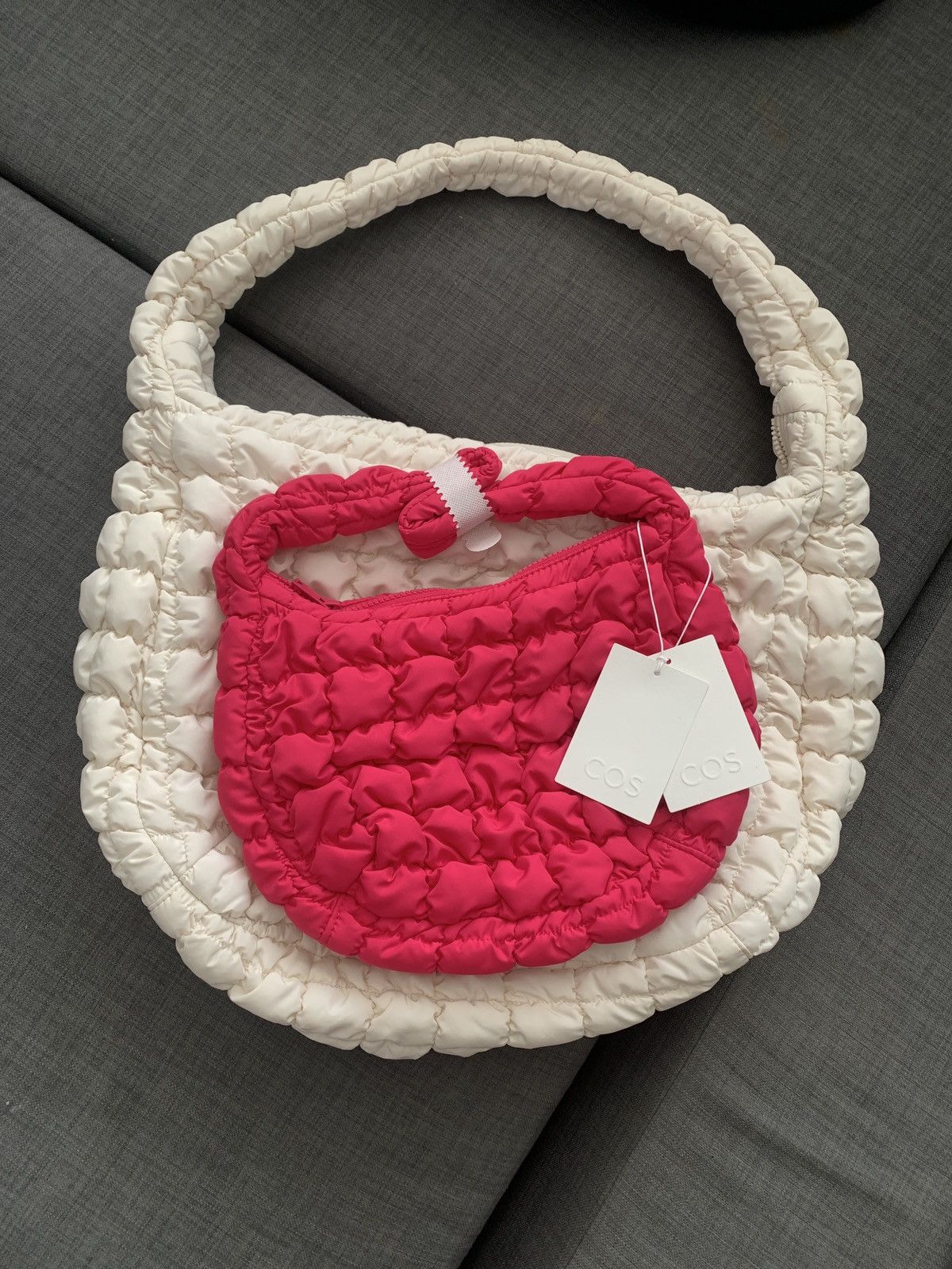 Cos (Pink) COS Quilted Mini Bag | Grailed