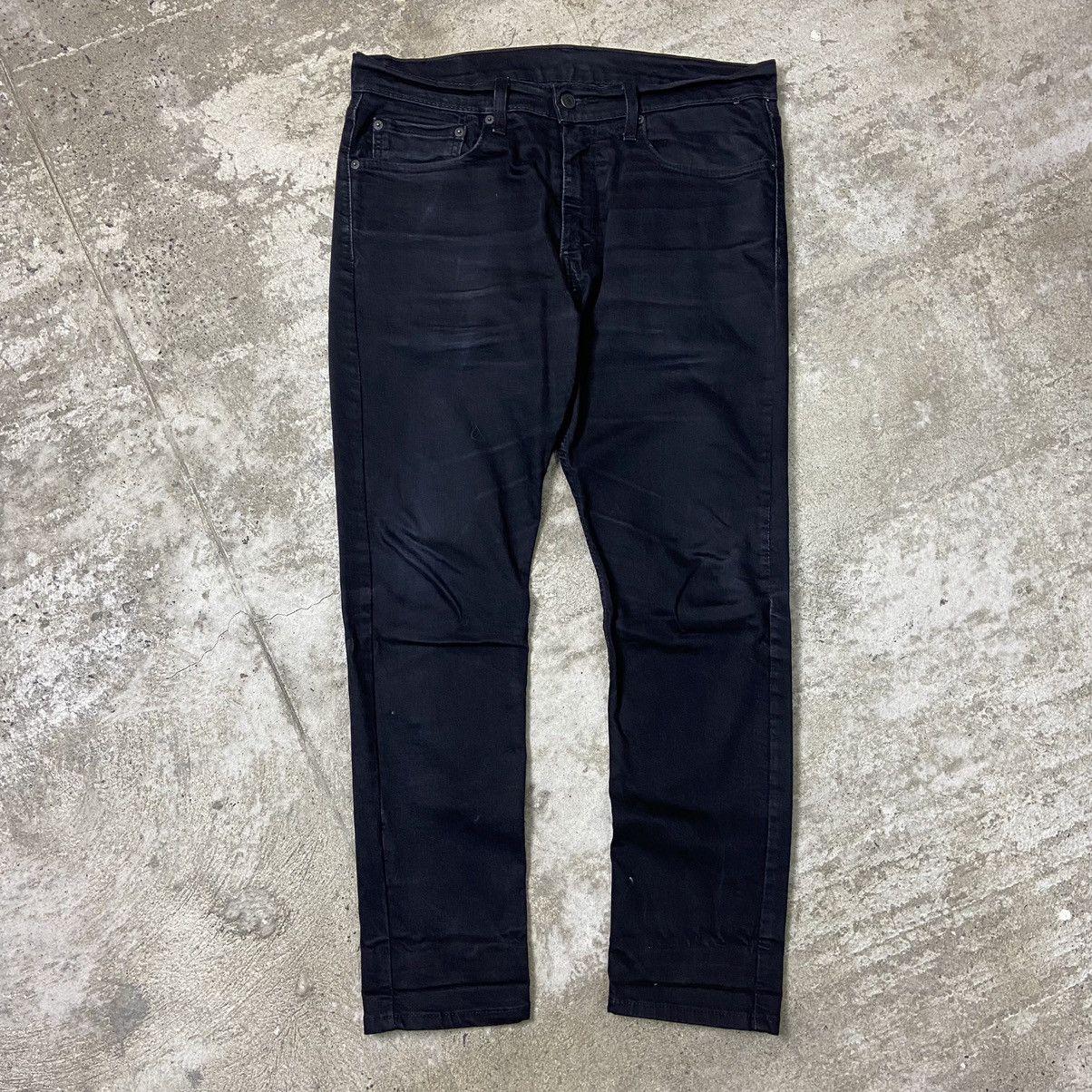 Levi's × Levi's Vintage Clothing × Streetwear RETRO PUNK FADED BLACK ...